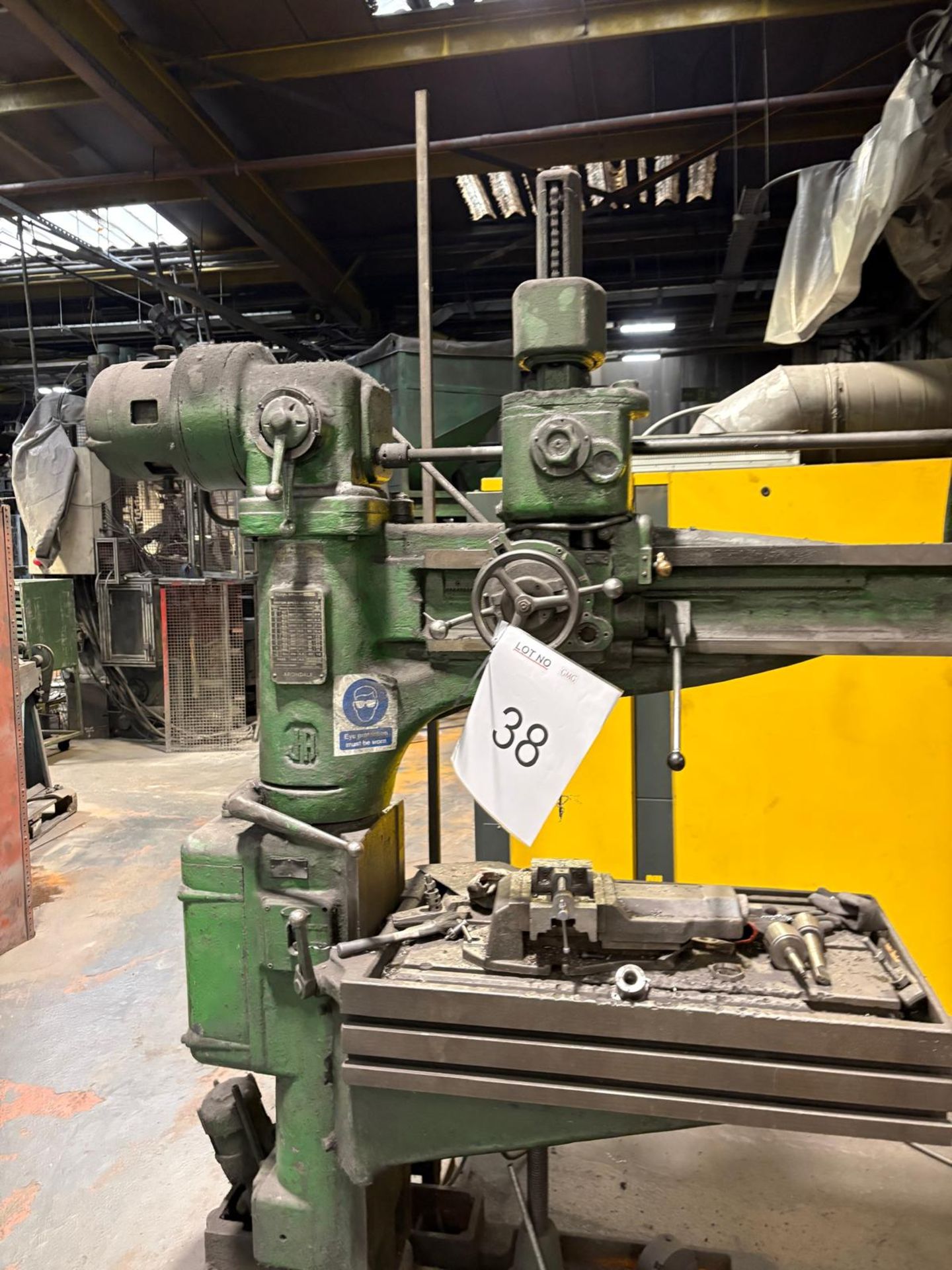 Archdale radial arm drilling machine
