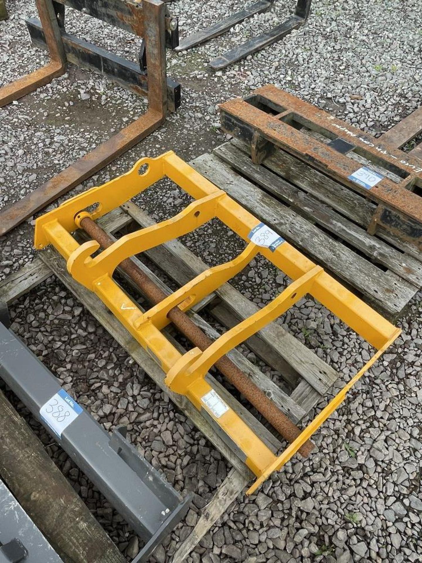 Tool Carrier Pallet Tine Frame