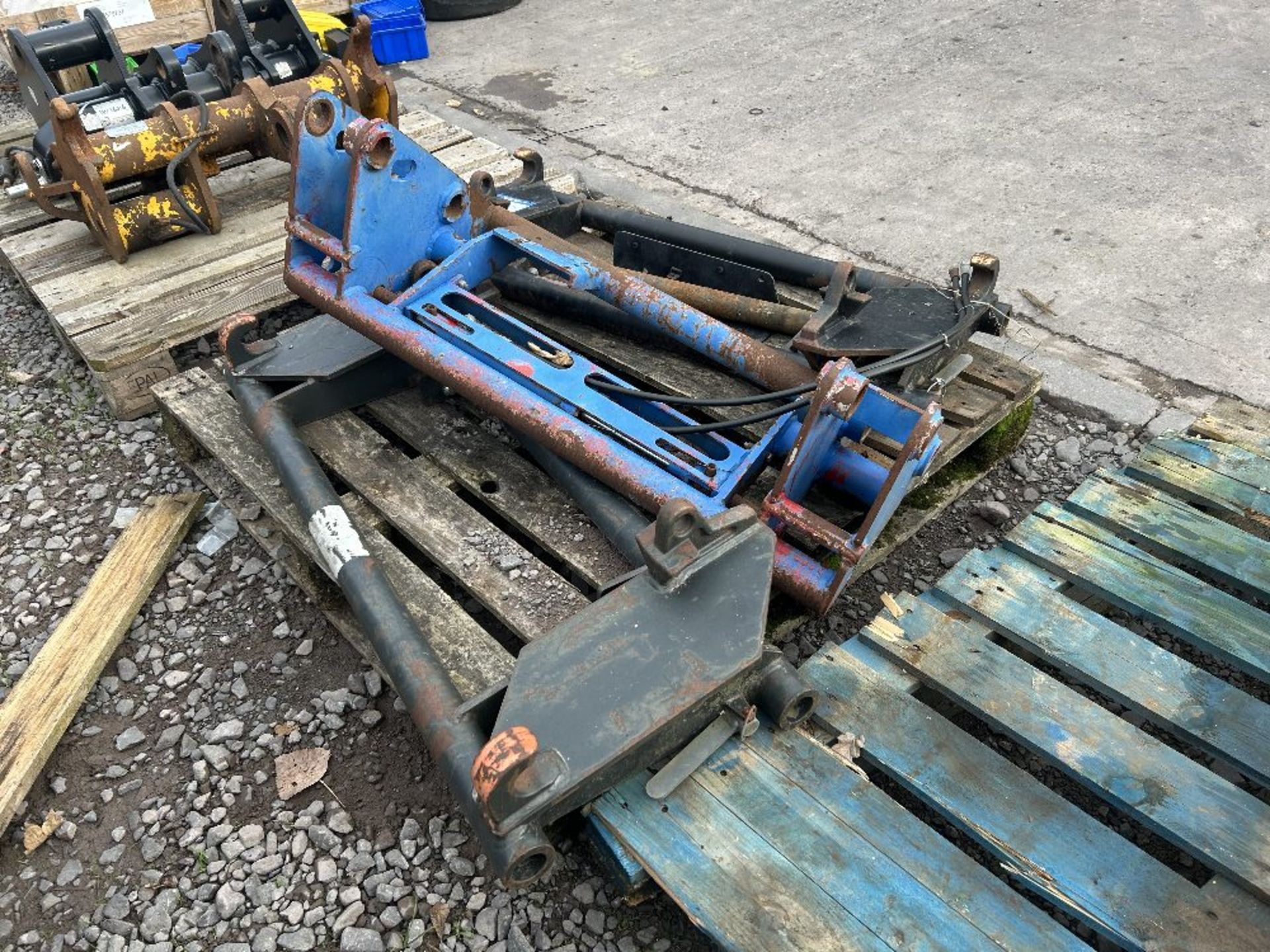 New Holland Loader Headstock(2) Headstock Adaptor Plates