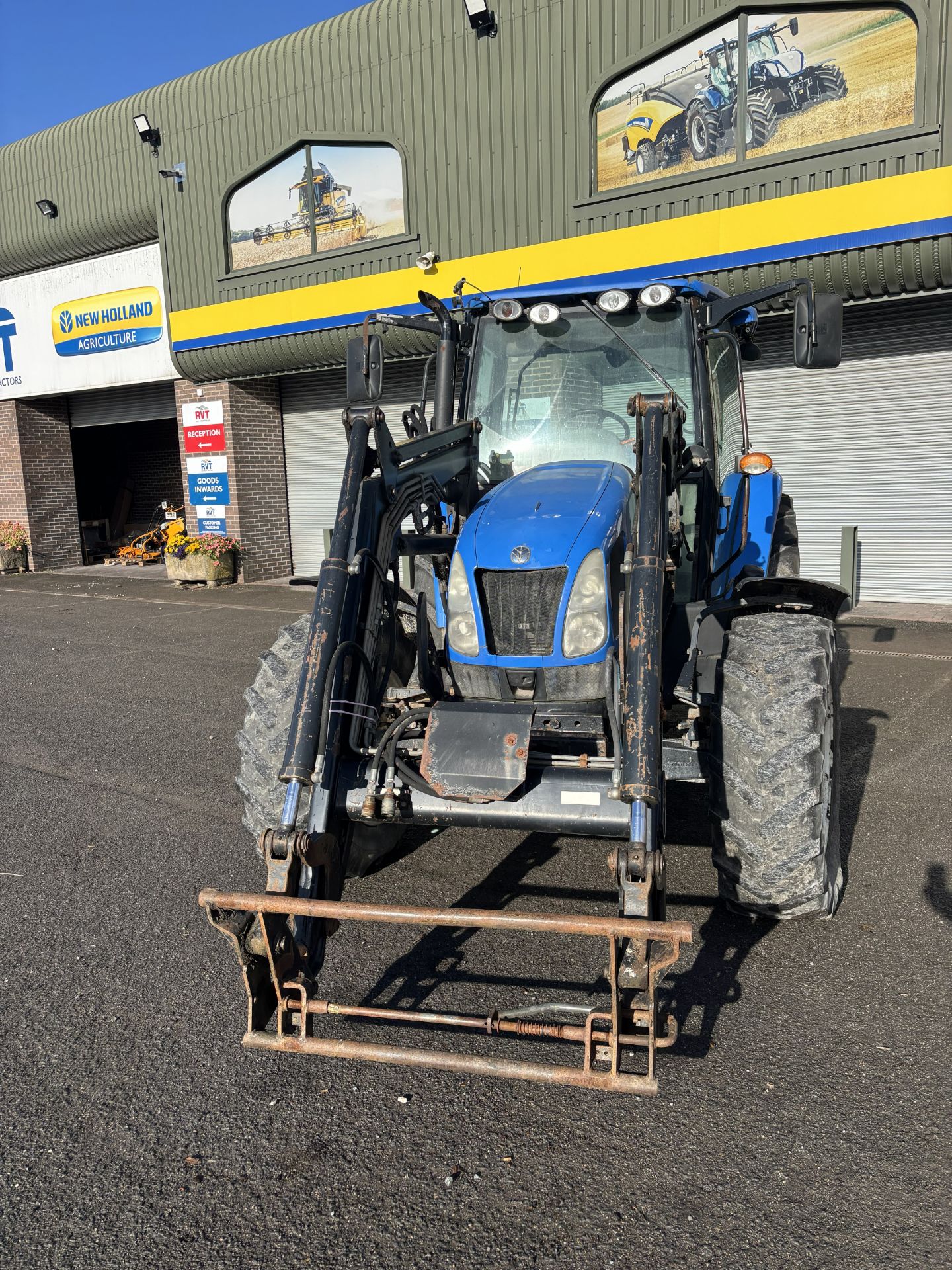 New Holland T5060 TractorSerial No. ZCJH12339 (2012)Registration: DX62 ...