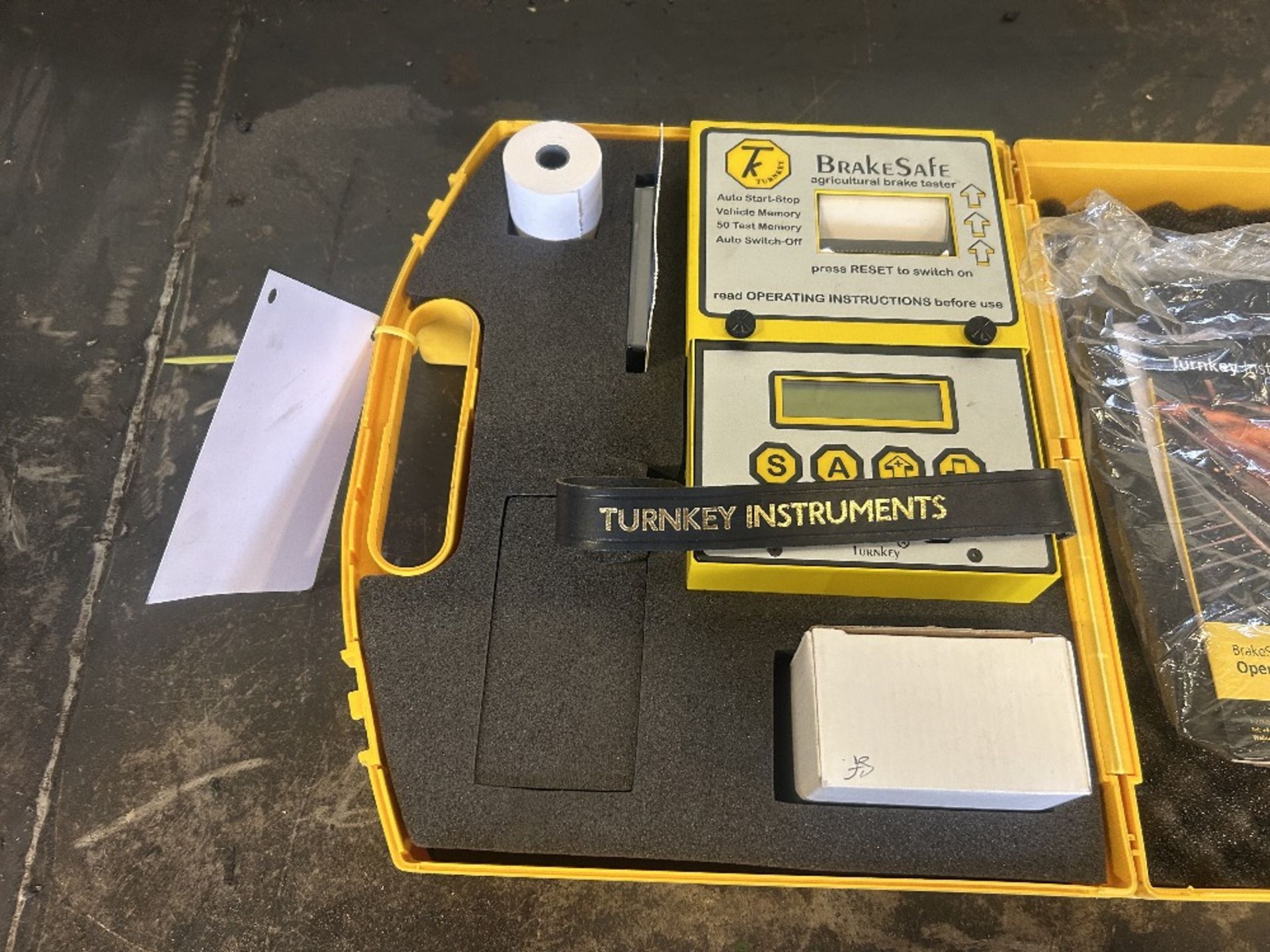 Turnkey Instruments Brake Safe Agricultural Brake Tester Kit