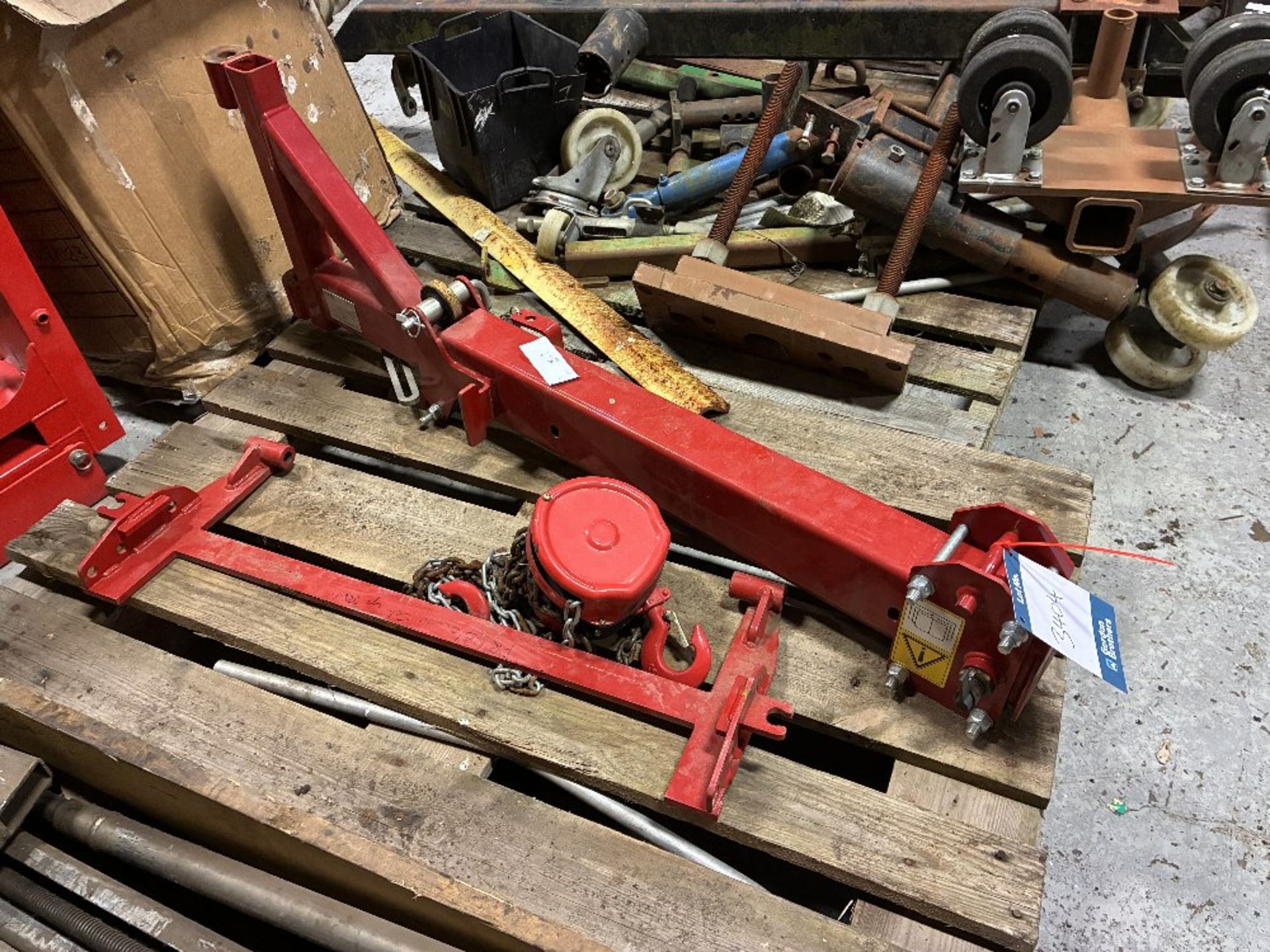 New Holland Forager Block And TackleIncluding Frame And Set Up Tool For ...
