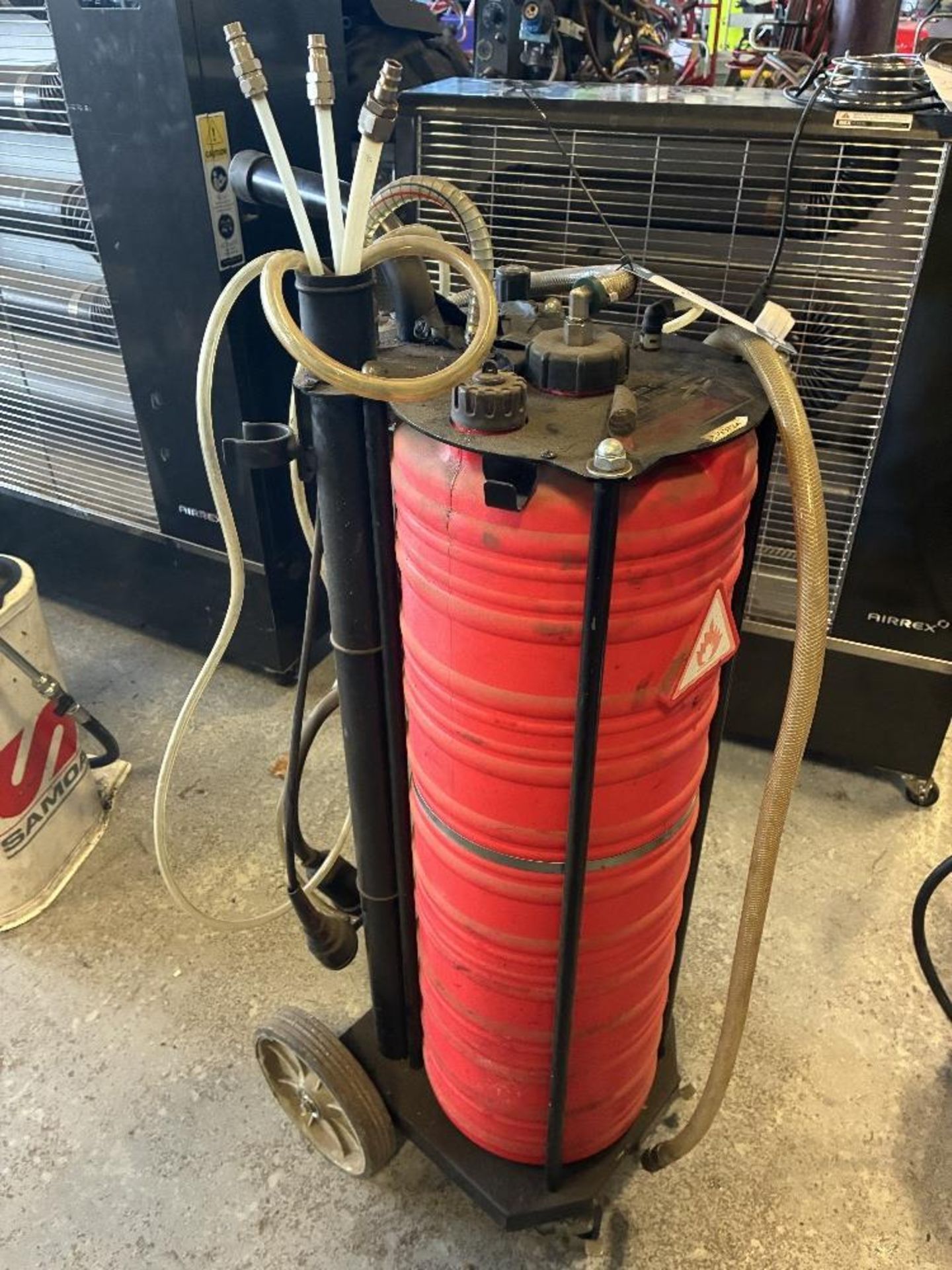Sealey TP200 Air Operated Fuel Drainer