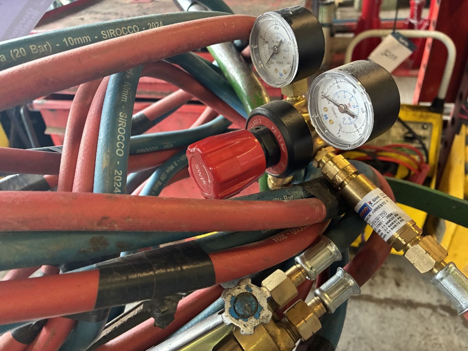 Oxy/Acetylene Torch Kit To Include Trolley, Torch & Regulators