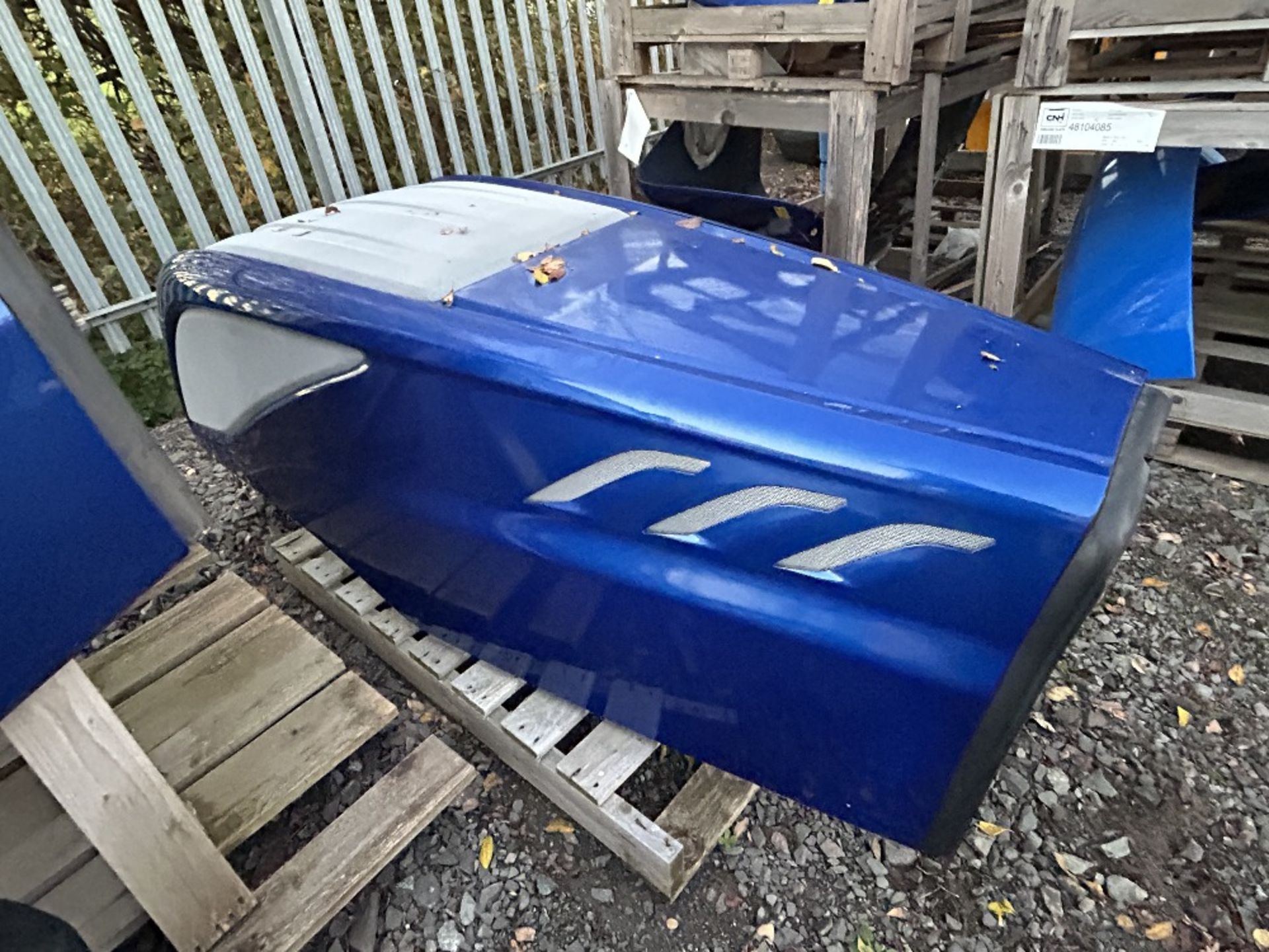 New Holland Blue Power Bonnet - RepaintedPlease Note: This Lot has been ...