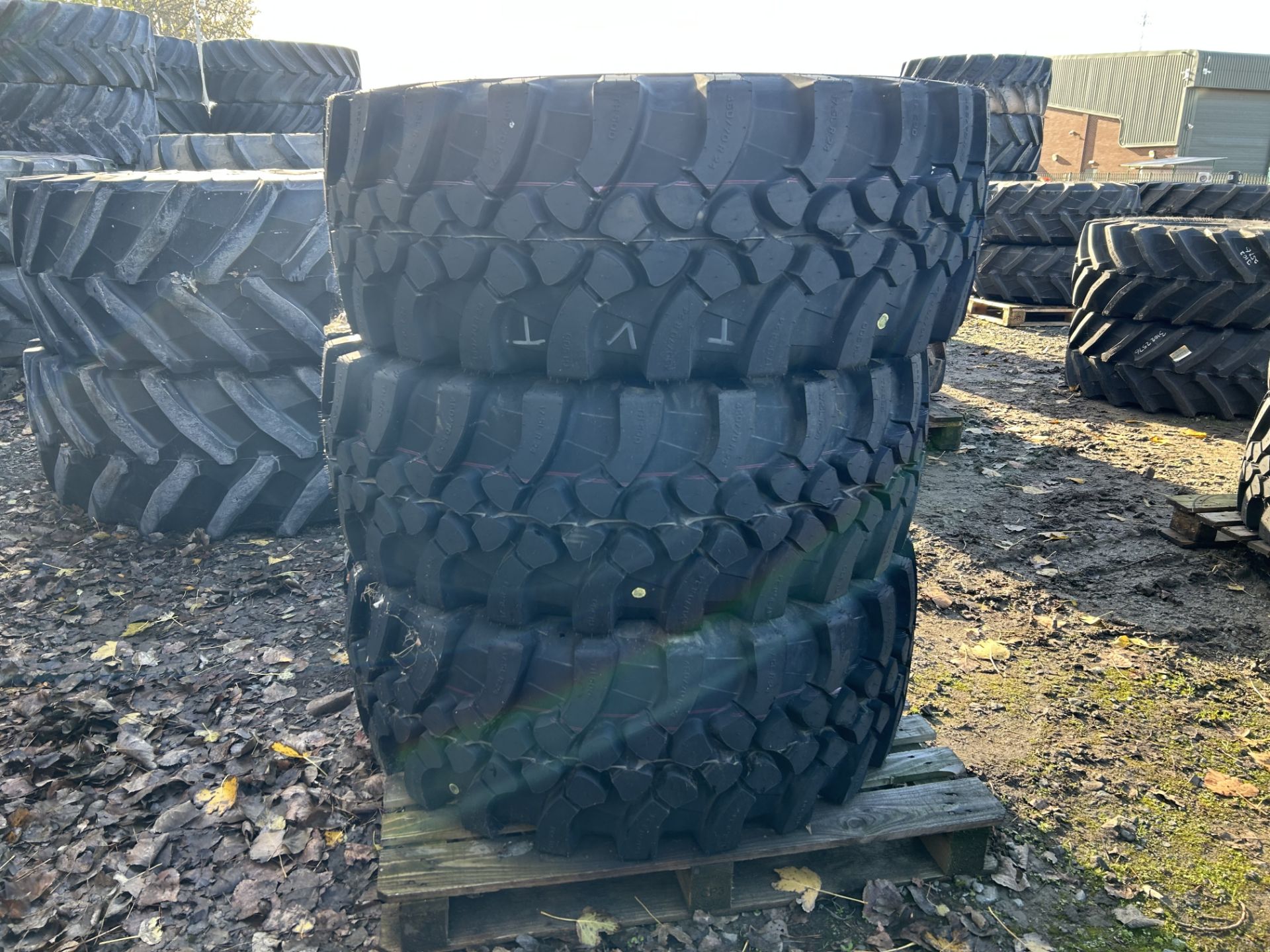 (3) Trelleborg TH500 Agro Industrial 460/70 R24 Tyres