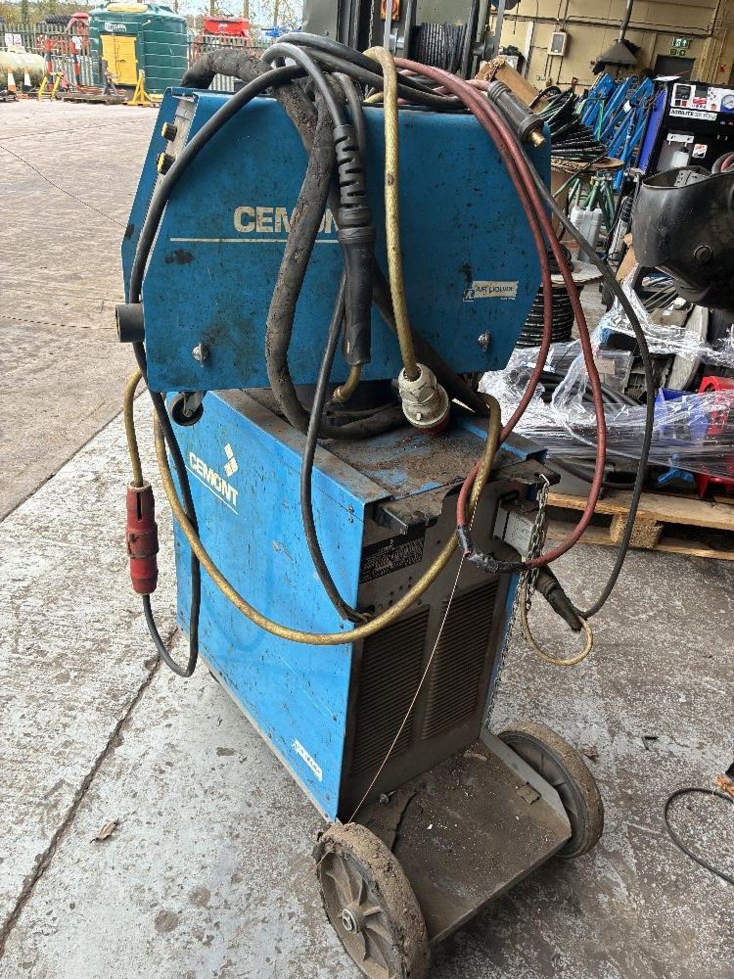Cemont BLUMIG 353S & Cemont TF300 Wire FeederSerial No's.BLUMIG ...