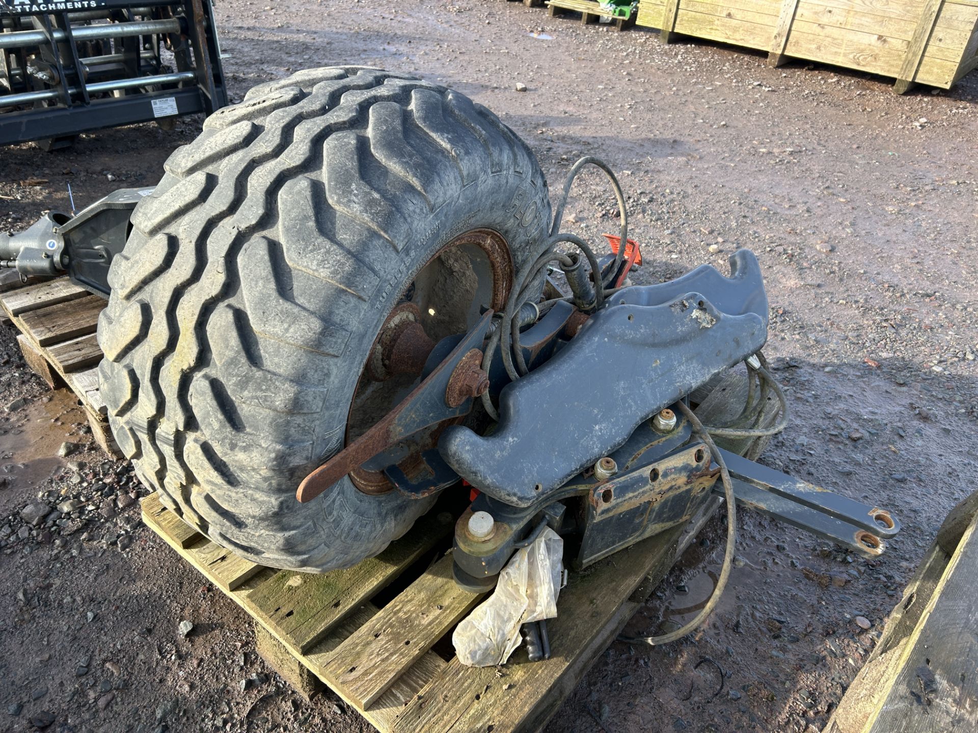 Kuhn Plough Depth Wheel Assembly
