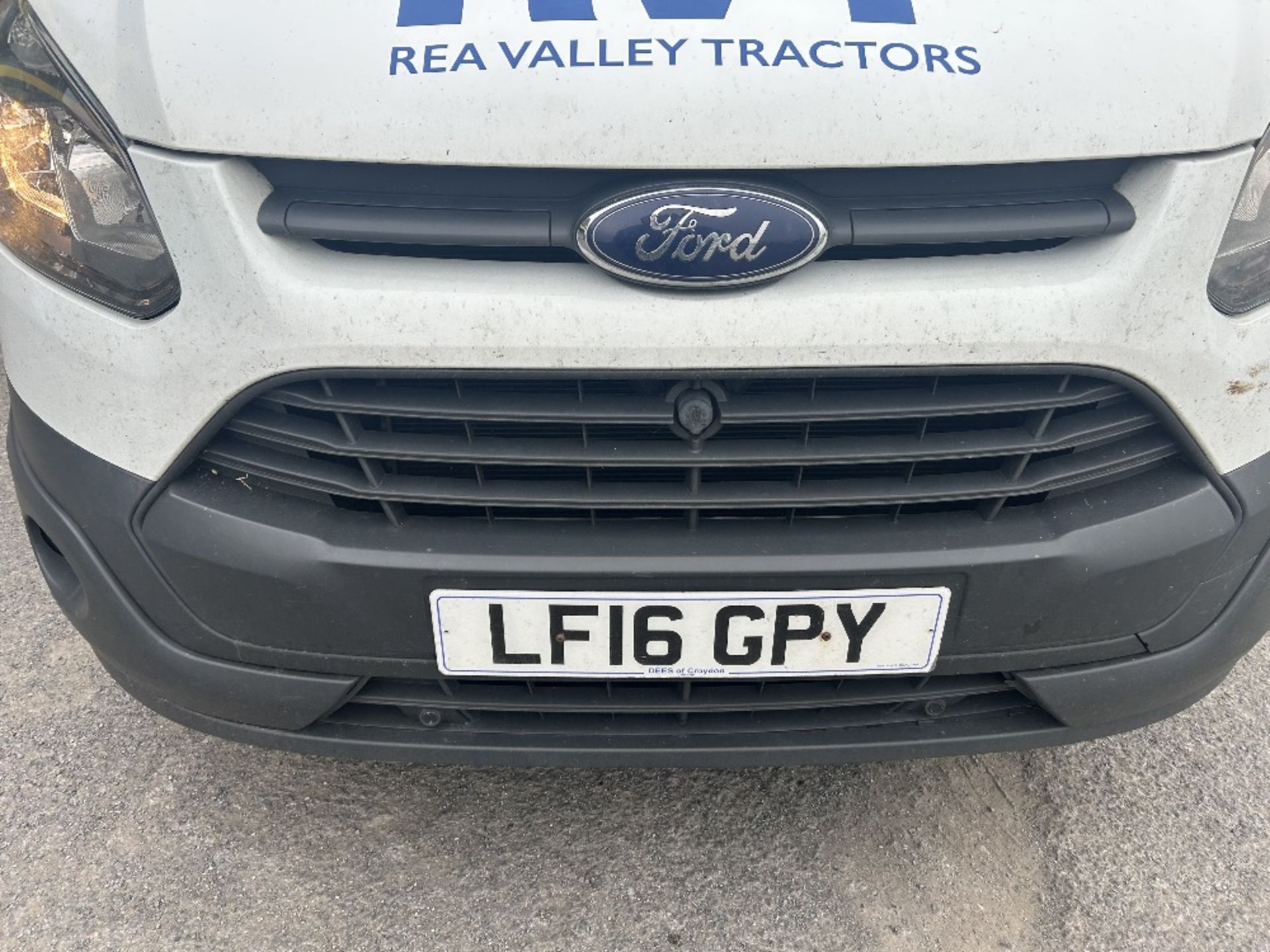 LF16 GPY Ford Transit Custom 290 Eco-Tech Panel VanRegistration Number ...