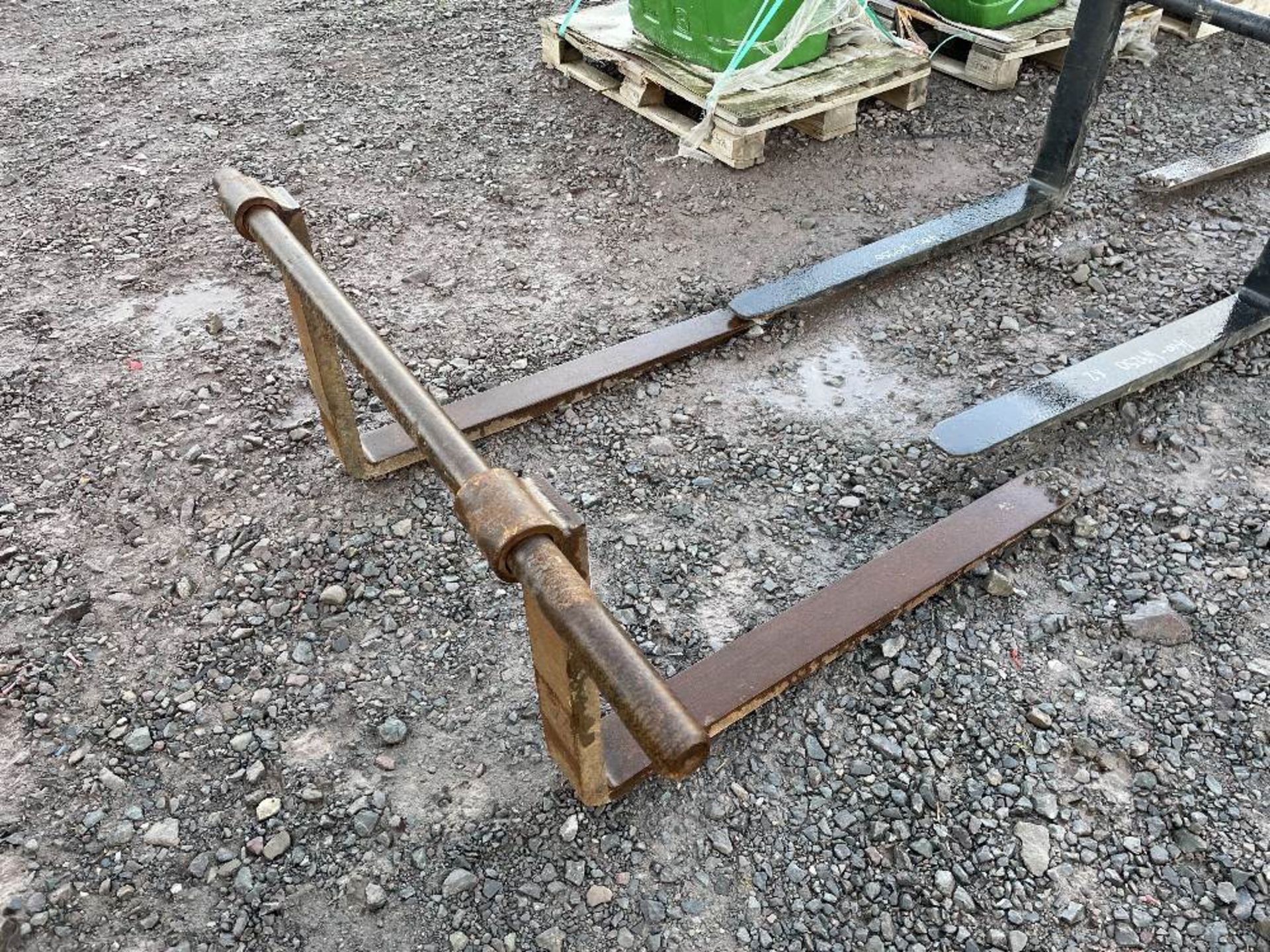Q-Fit Pallet Tines with 50mm bar(2) Unbranded ForksForks : 100x40x1067