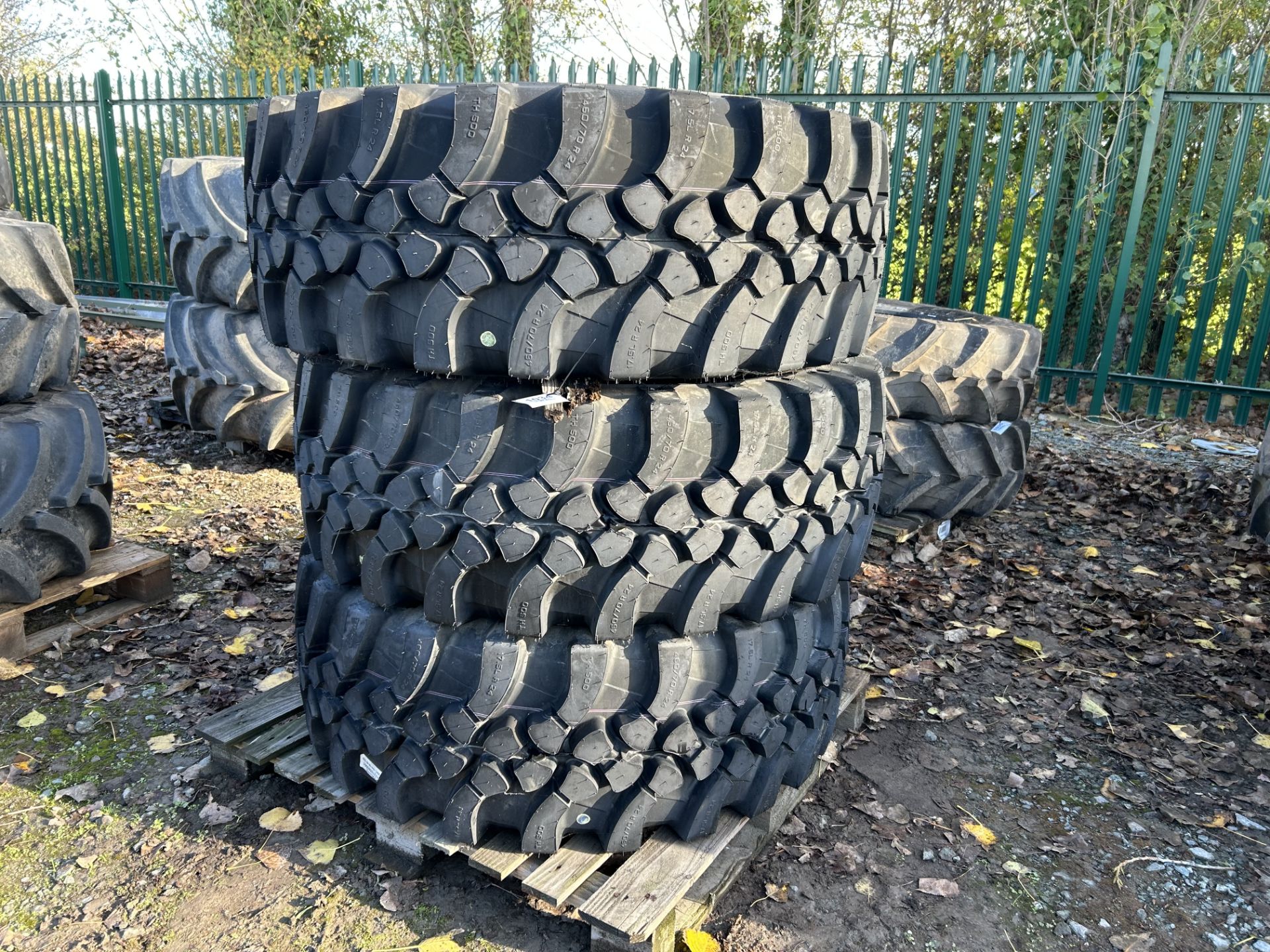 (3) Trelleborg TH500 Agro Industrial 460/70 R24 Tyres