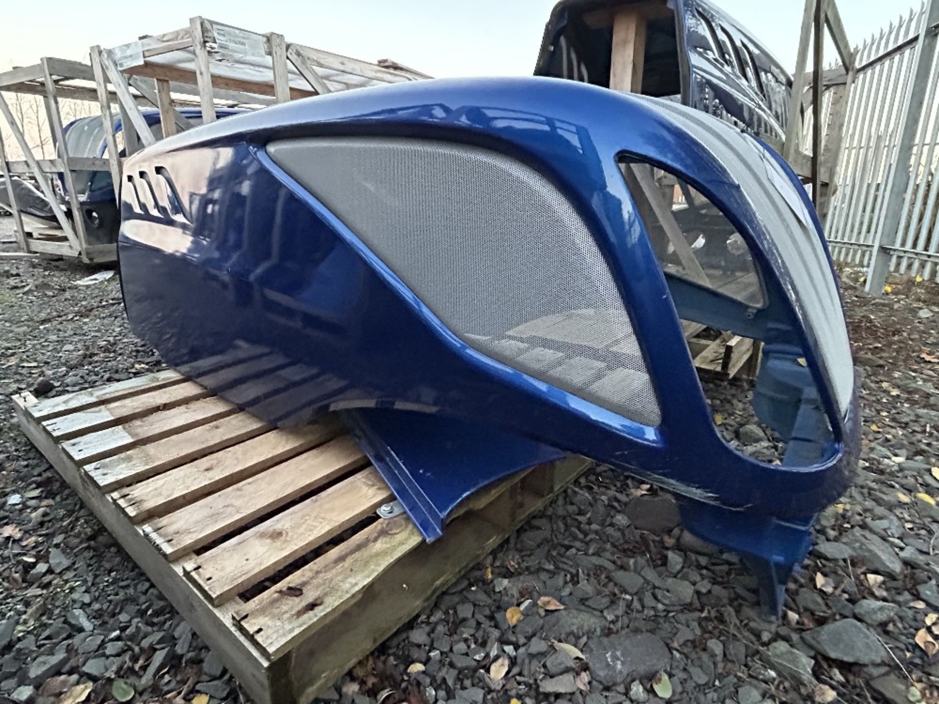 New Holland Blue Power Bonnet - RepaintedPlease Note: This Lot has been ...