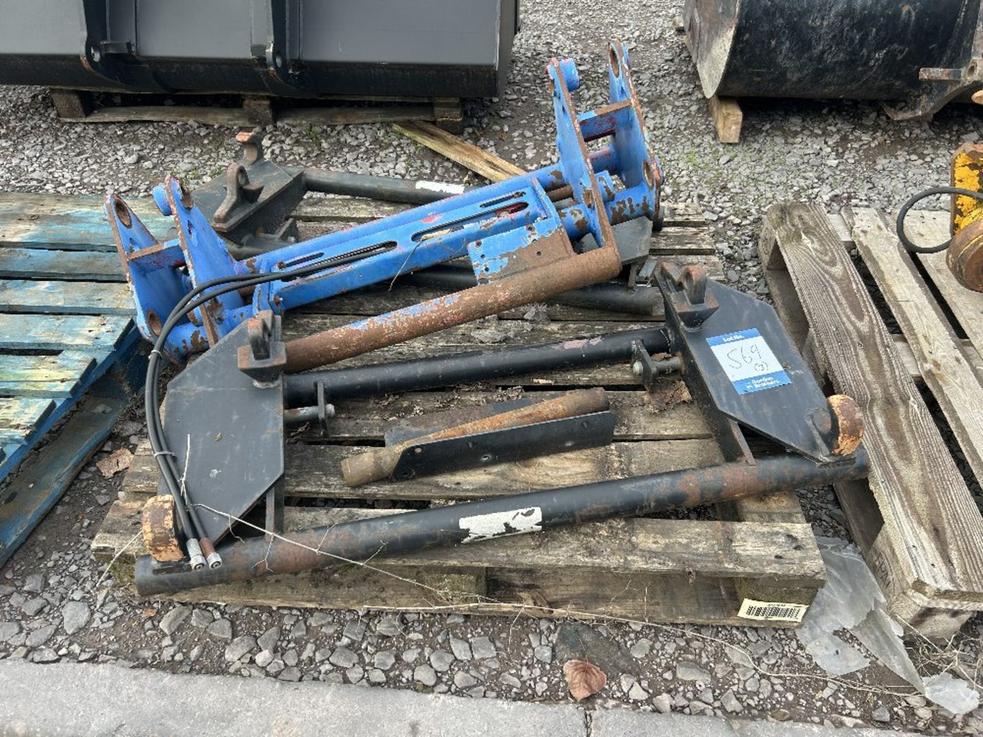 New Holland Loader Headstock(2) Headstock Adaptor Plates