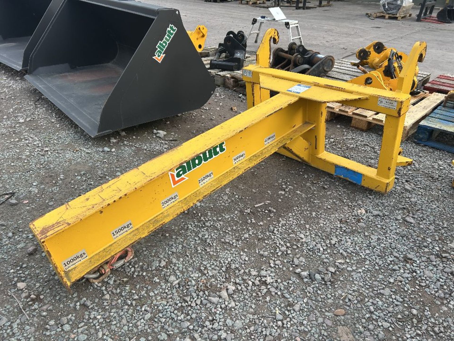 Albutt/Contact Attachments Ltd QH-ERJ-4.0-1750-JCB Carriage Mounted ...