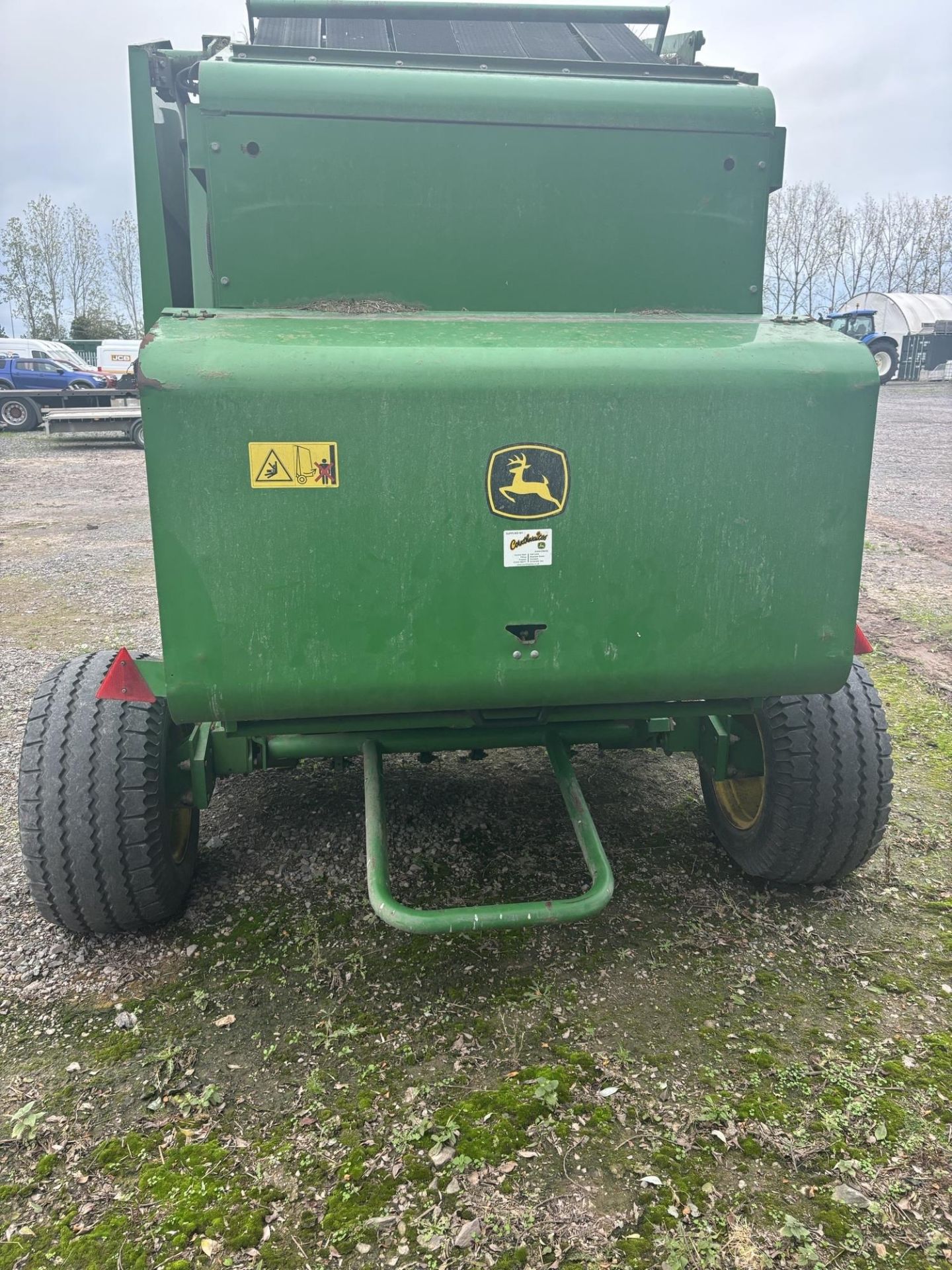 John Deere Cover Edge 582 Round BalerBale Count: 33,659Working Control ...