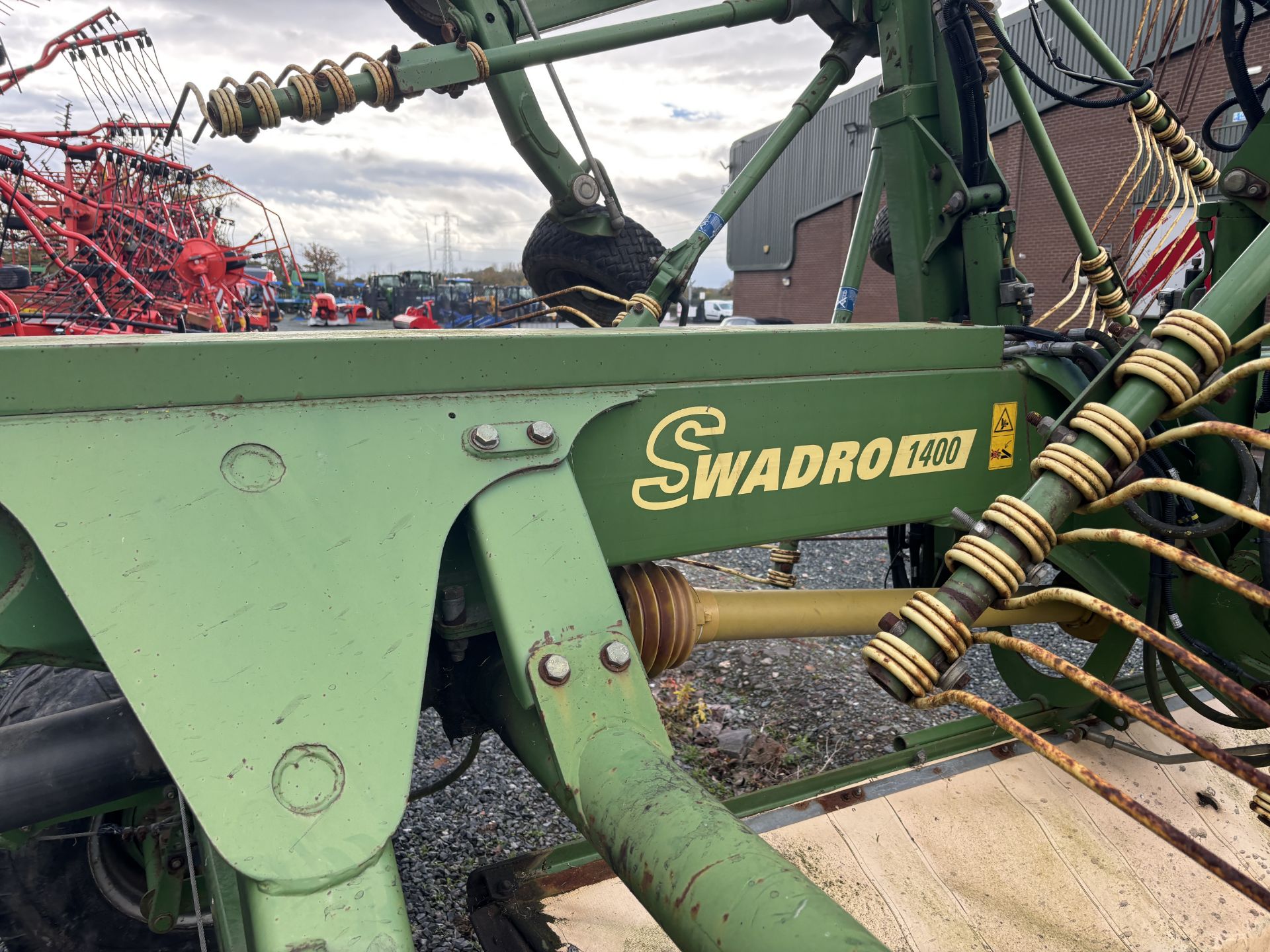 Krone Swadro 1400 4 Rotor Hay RakeSerial No. KS 837833 (2012 ...