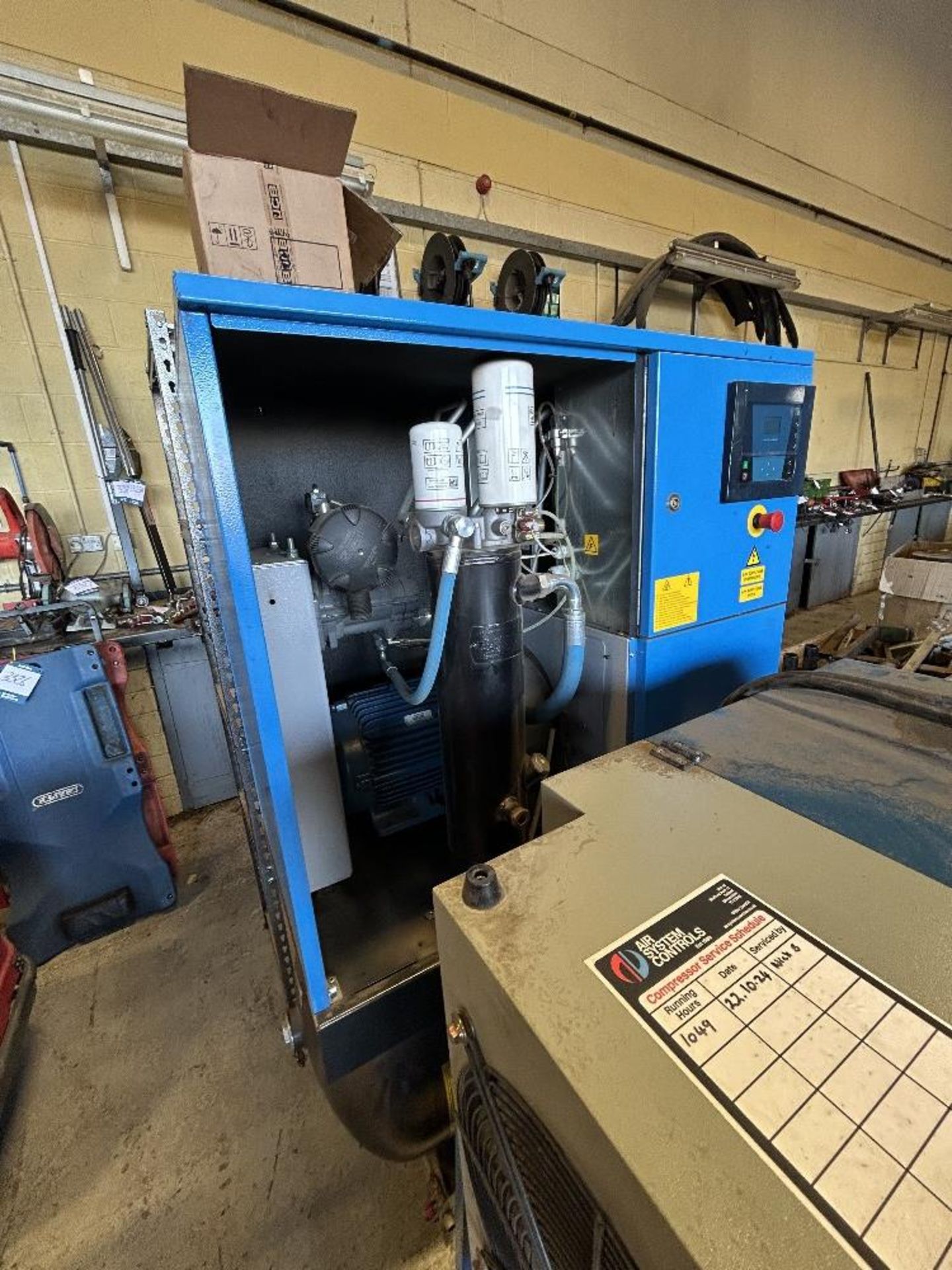 ABAC Genesis 11 270L Mounted Rotary Air Screw CompressorSerial No ...