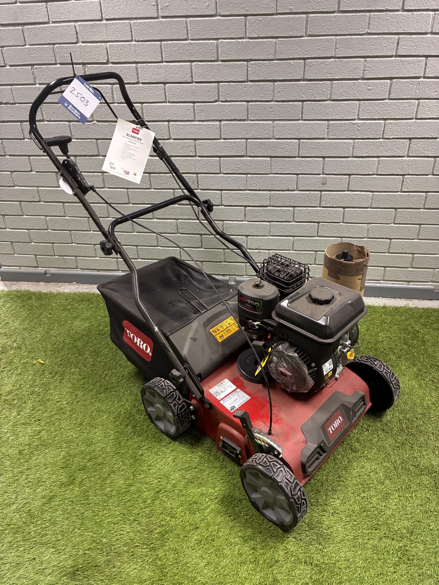 Toro, Model: 54610, Steel Deck ScarifierSerial No. 322000179Retail: Â£519