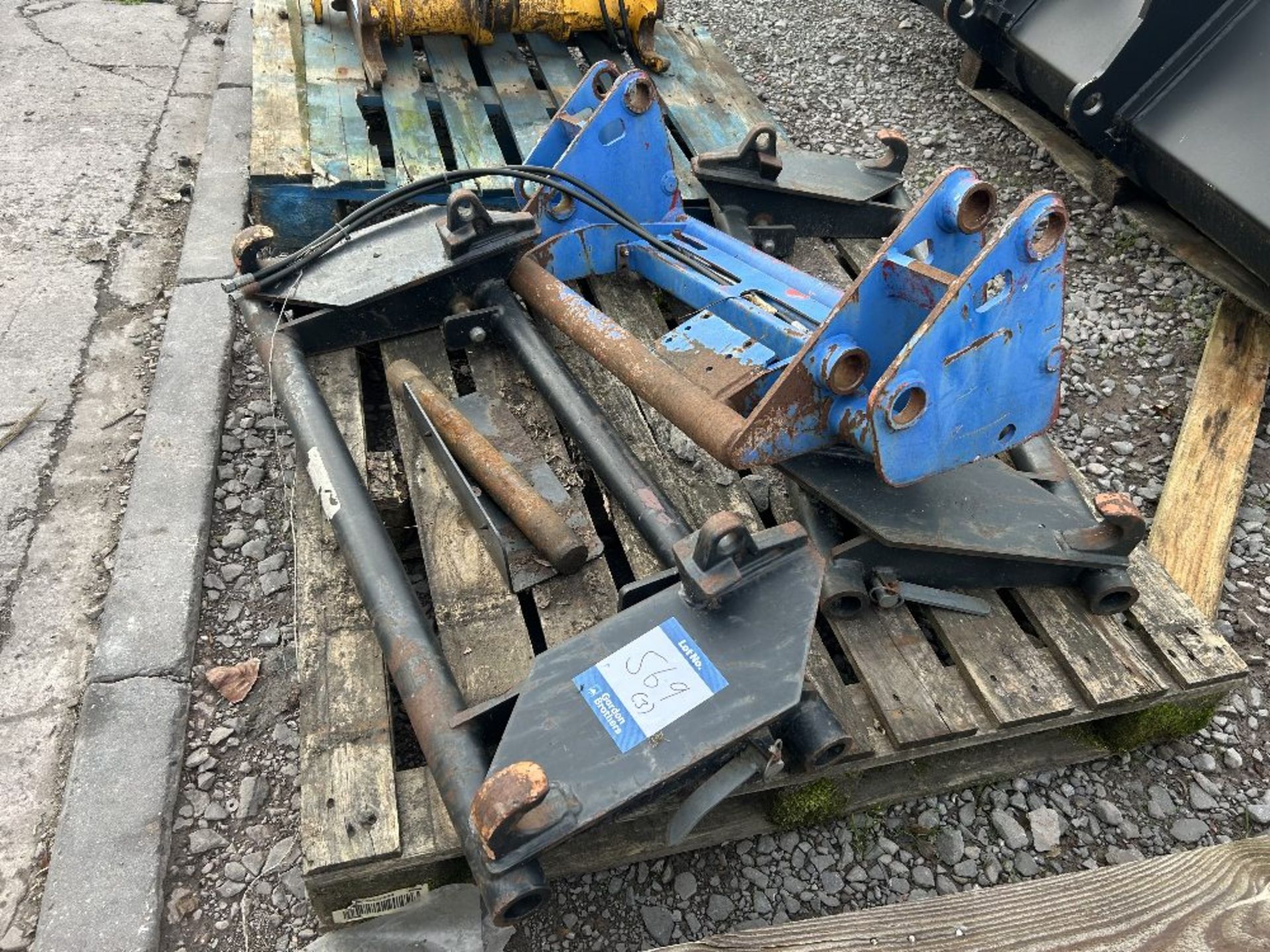 New Holland Loader Headstock(2) Headstock Adaptor Plates