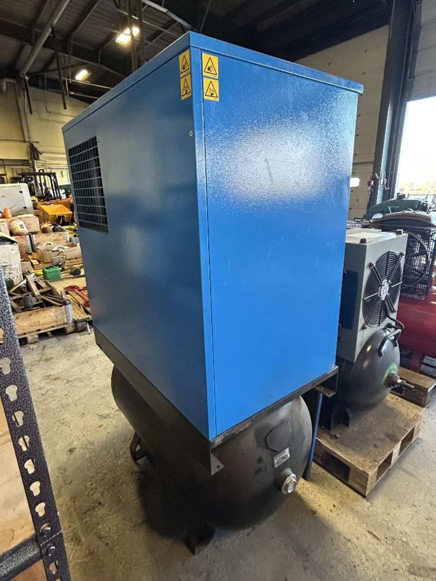 ABAC Genesis 11 270L Mounted Rotary Air Screw CompressorSerial No ...