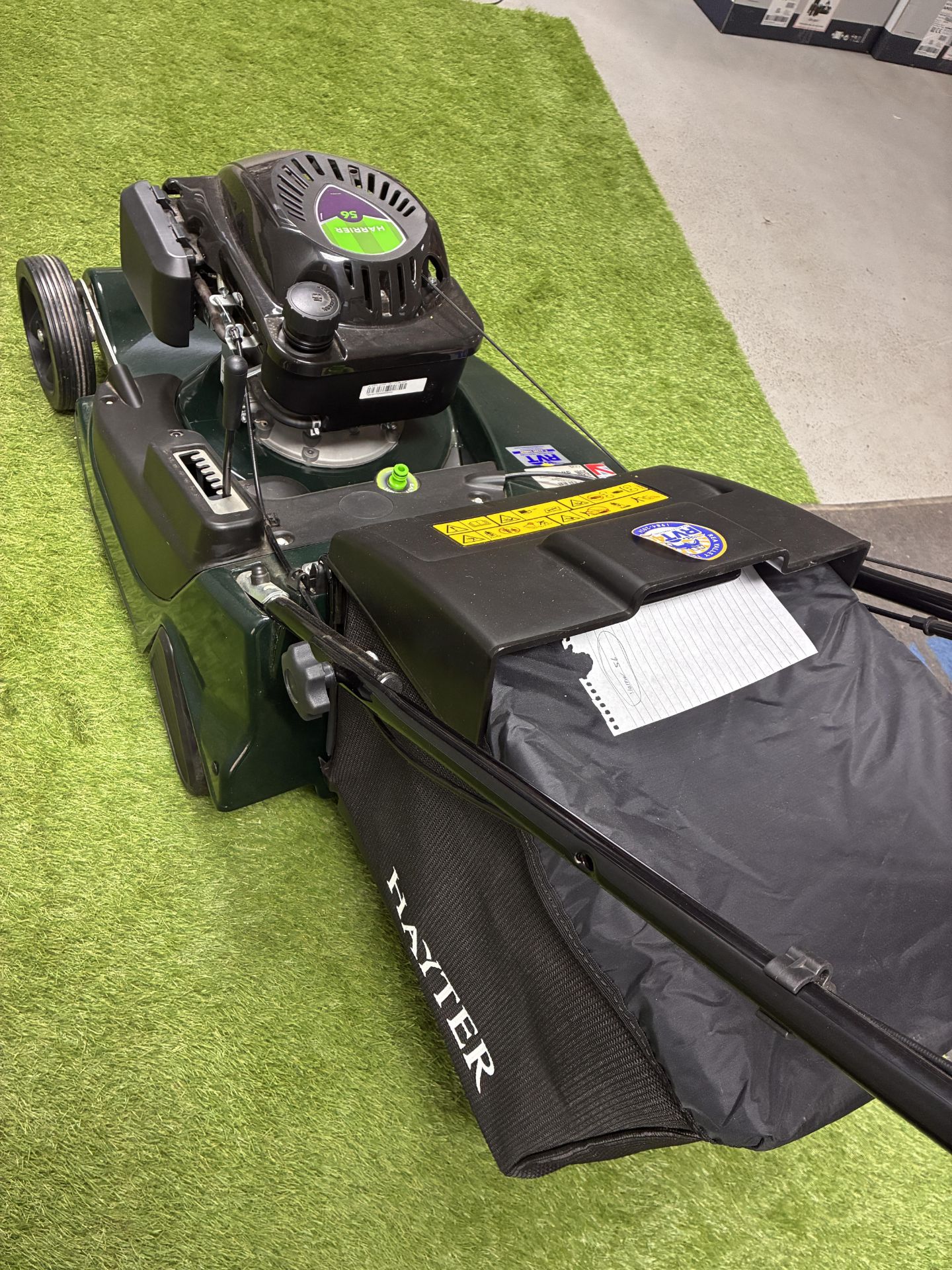 Hayter, Harrier 56, Model: CODE574A, Variable Speed Lawn MowerSerial No ...