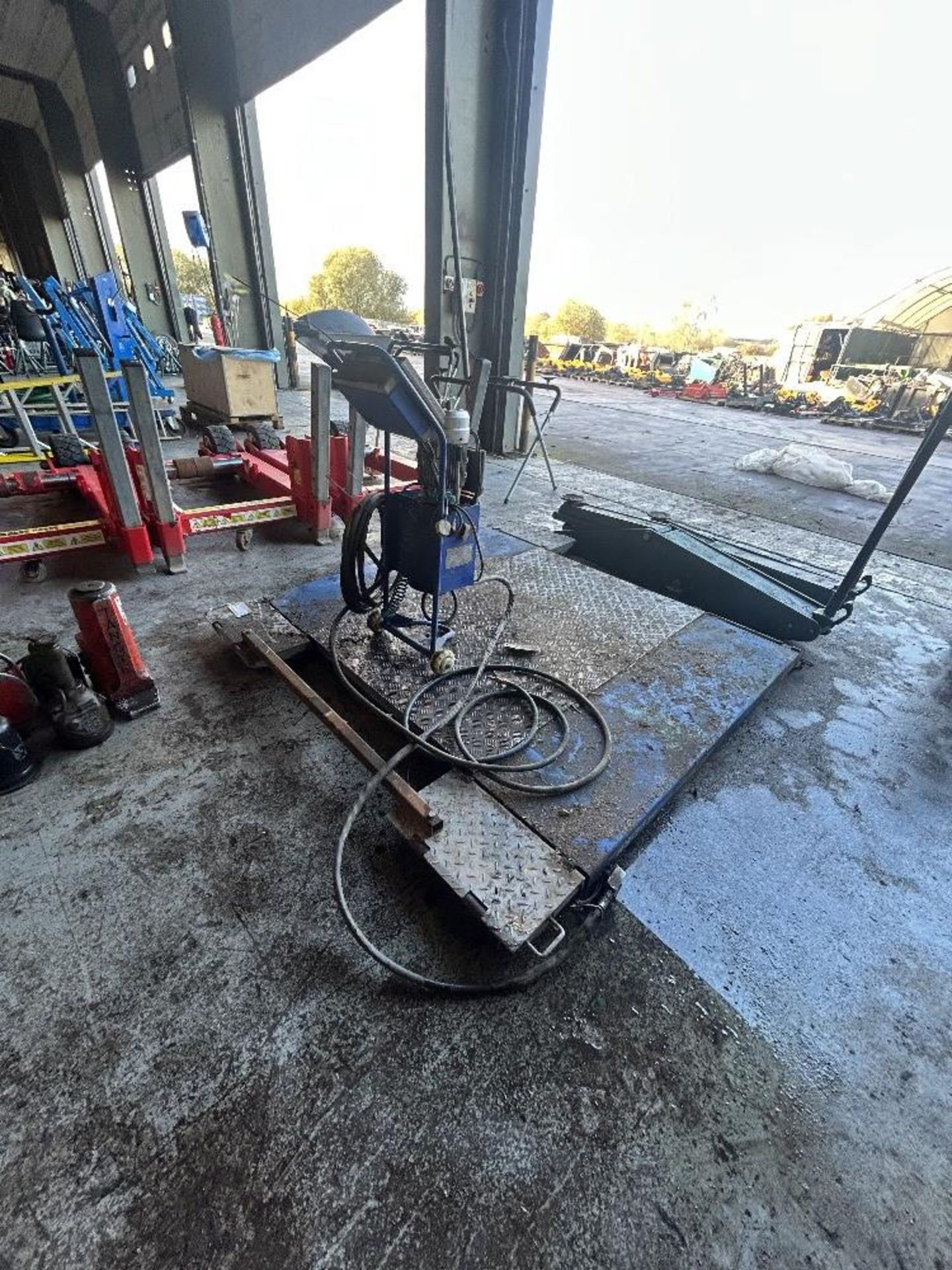 Autometch AS7530 3.0T Capacity Garage Scissor Lift With Autometch ...