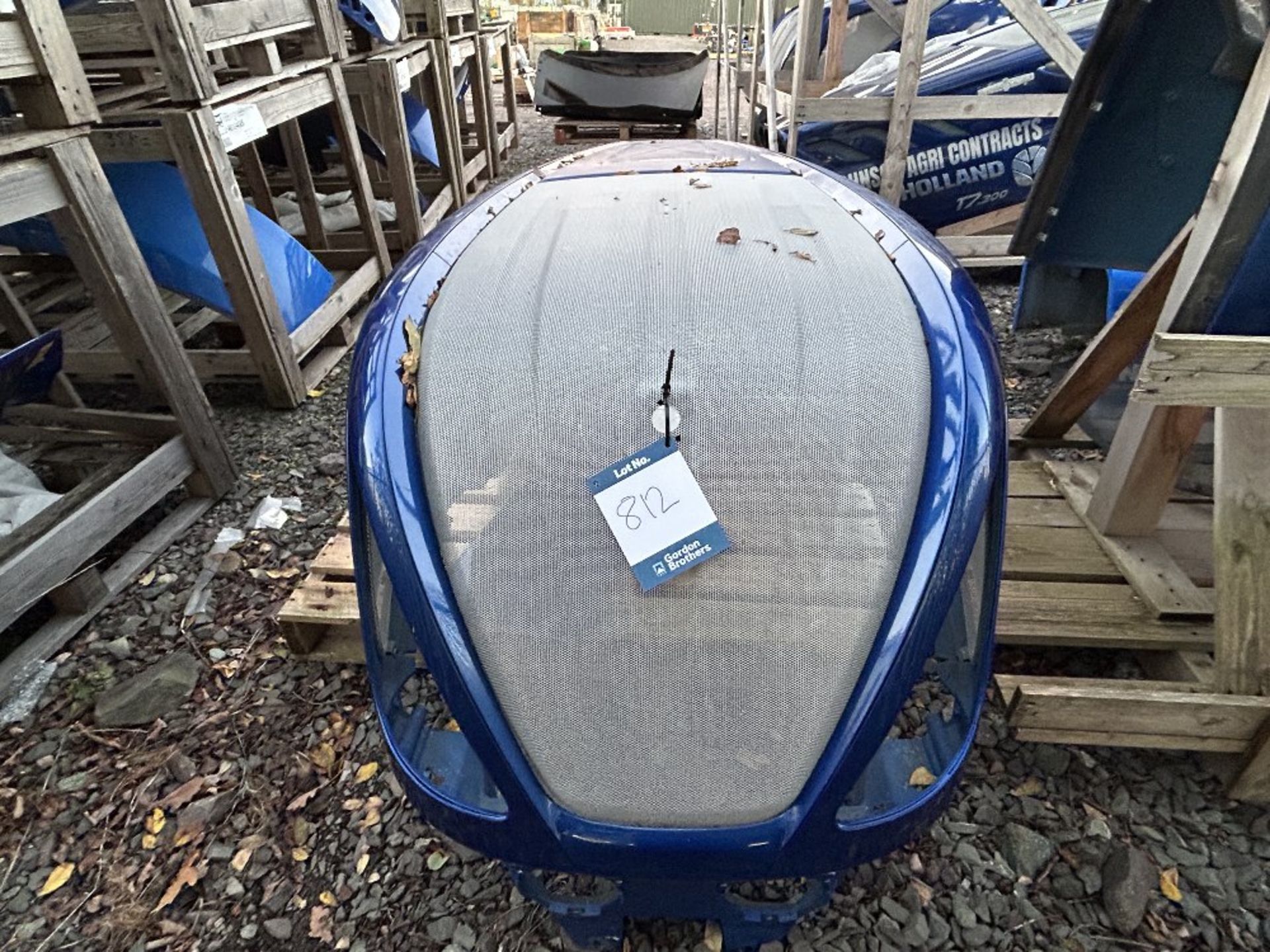 New Holland Blue Power Bonnet - RepaintedPlease Note: This Lot has been ...
