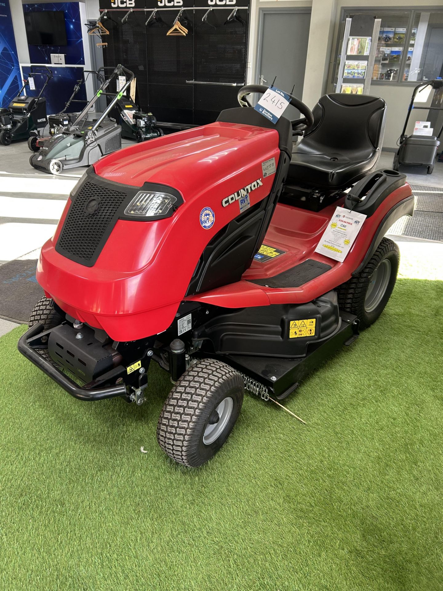 New Countax C60 KAW FS481 - 36 Brush Cutter Tractor/Ride-On MowerModel ...