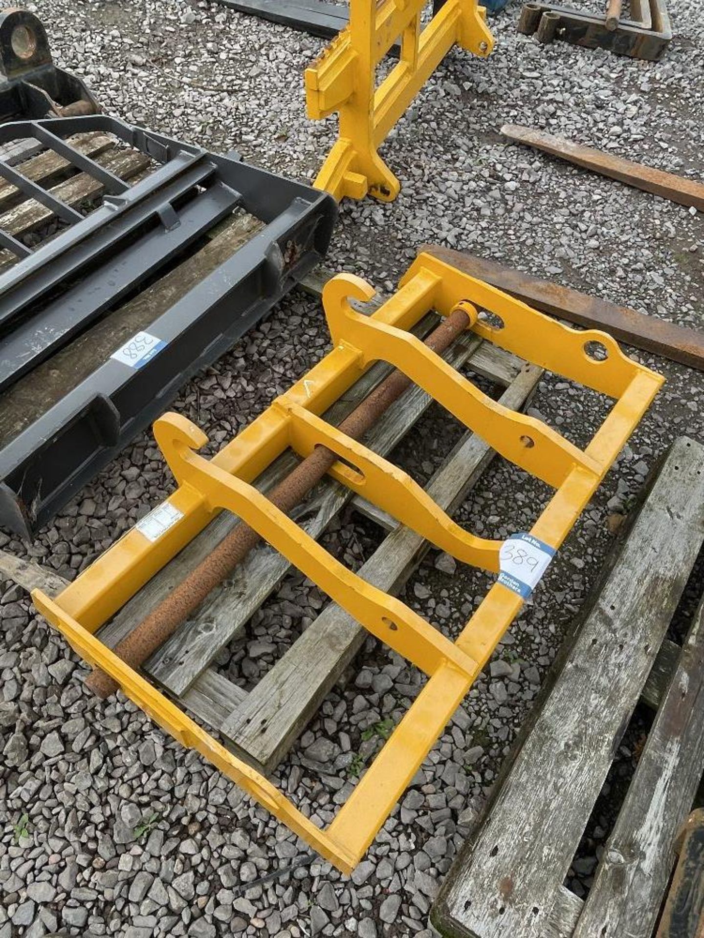 Tool Carrier Pallet Tine Frame