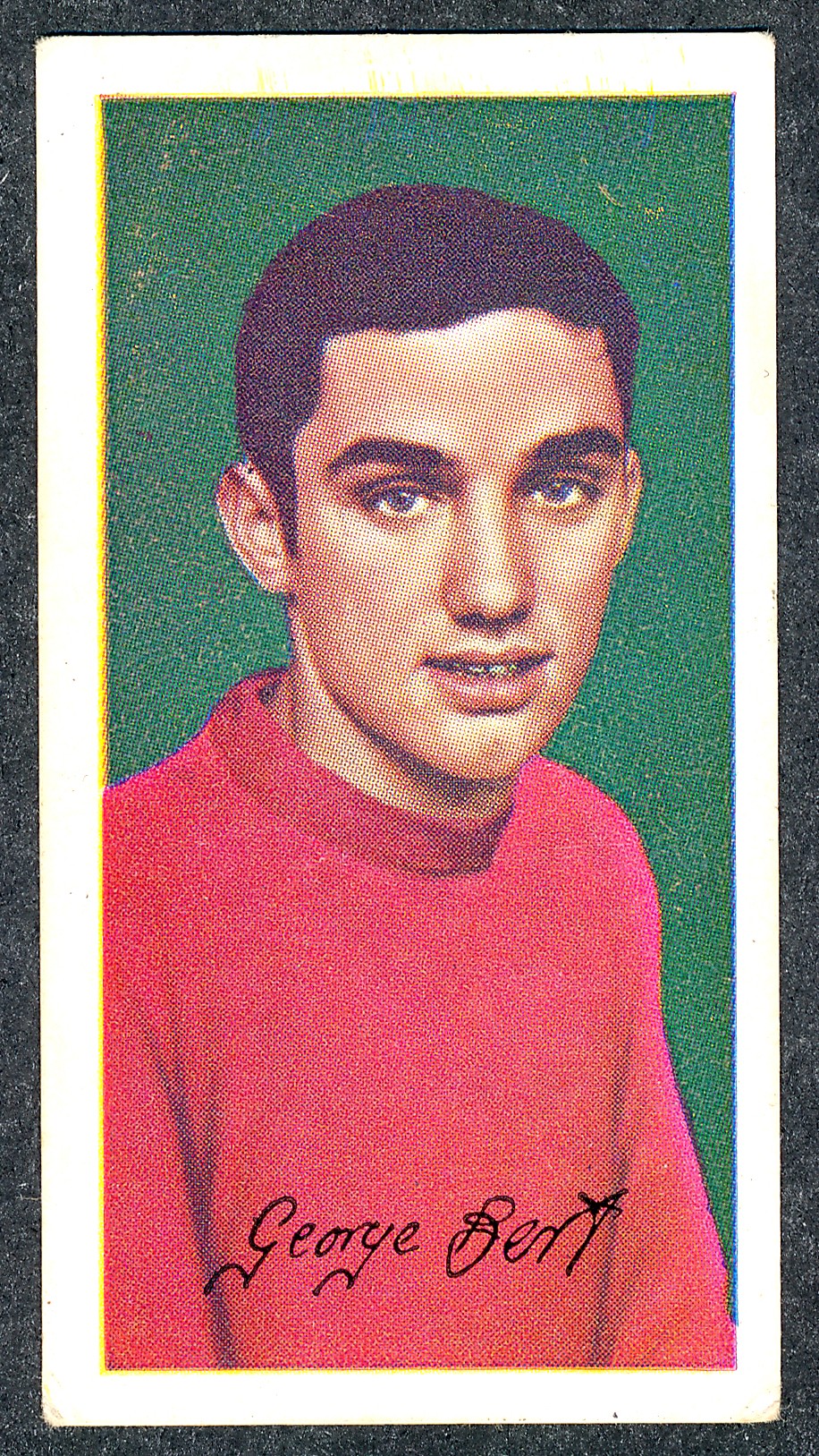 Barratt Famous Footballers A.12 George Best No.29 single card in very ...