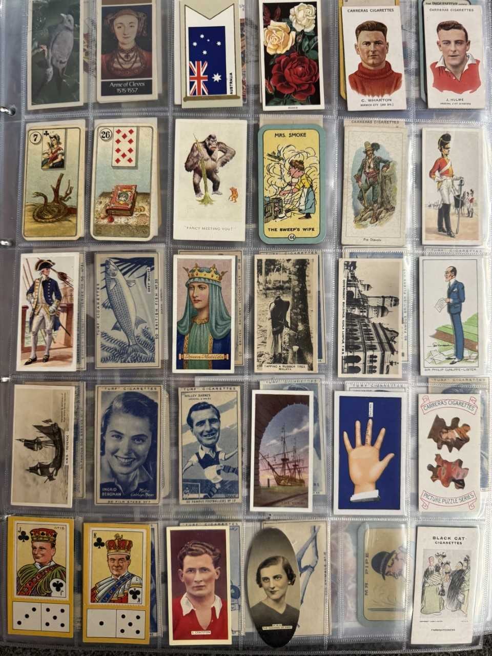Cigarette cards - an extensive and varied type cards collection, all ...
