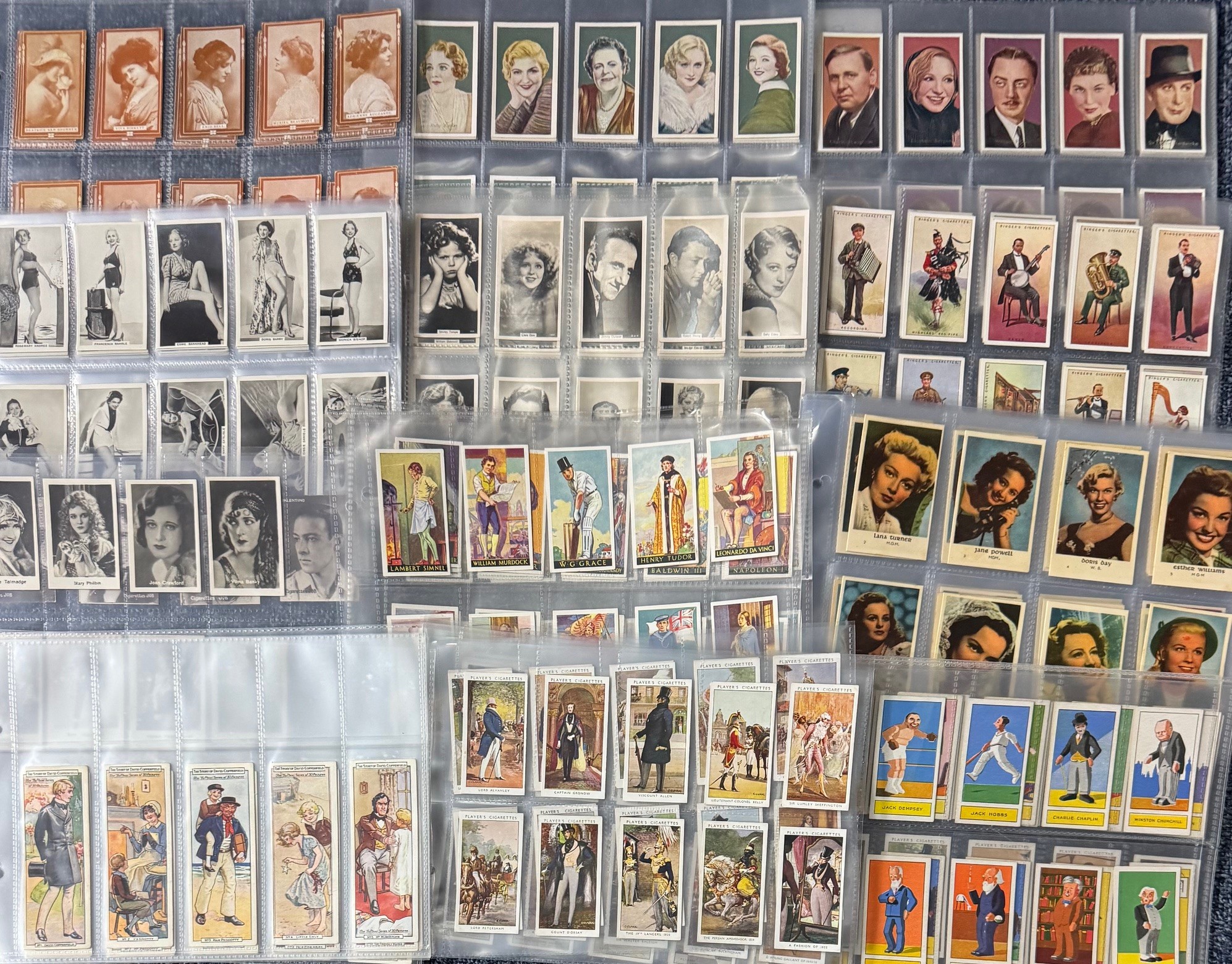 Cigarette cards - sports cards with rare card from United Tob. Co ...