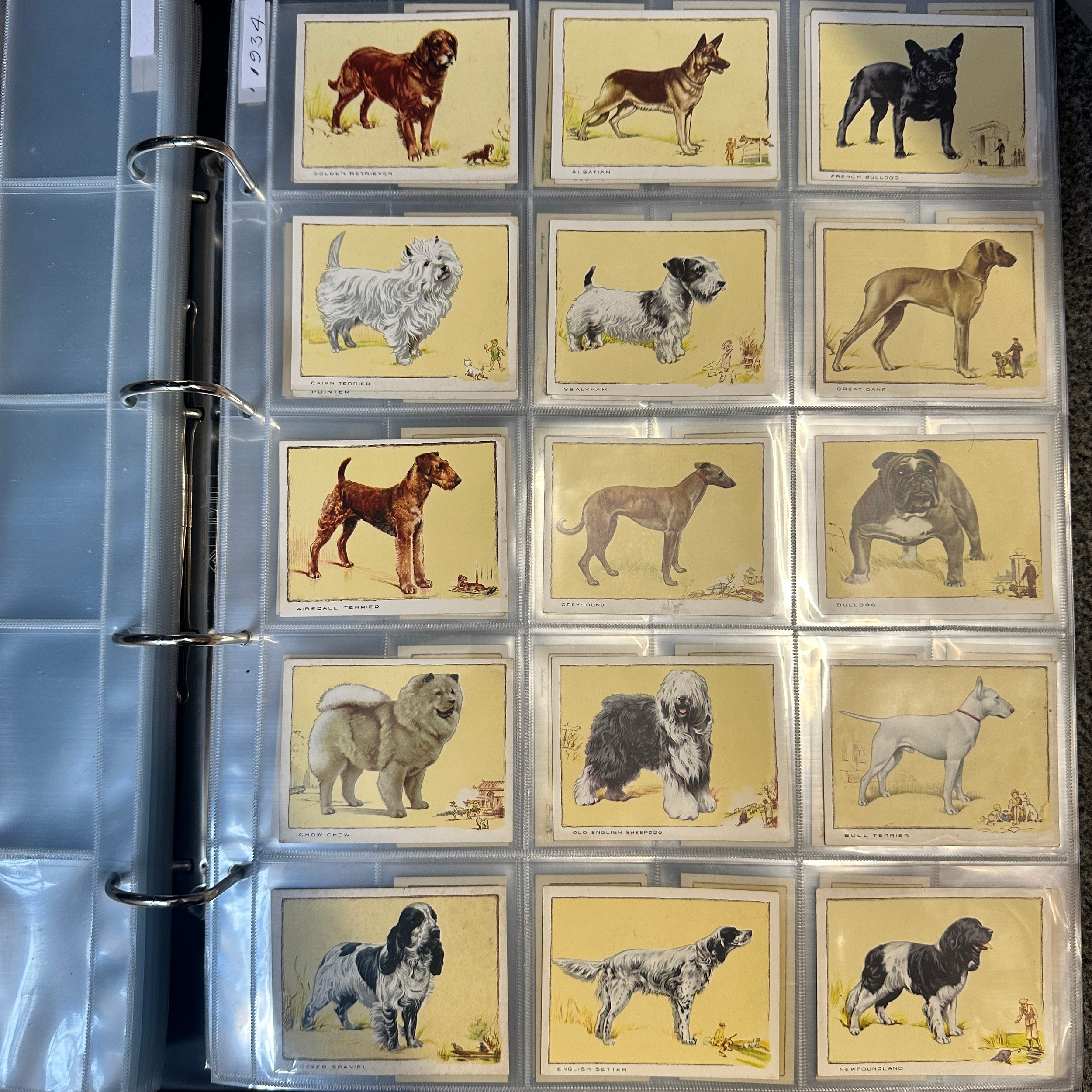 Gallagher cigarette cards, complete sets in a large album, in very good ...