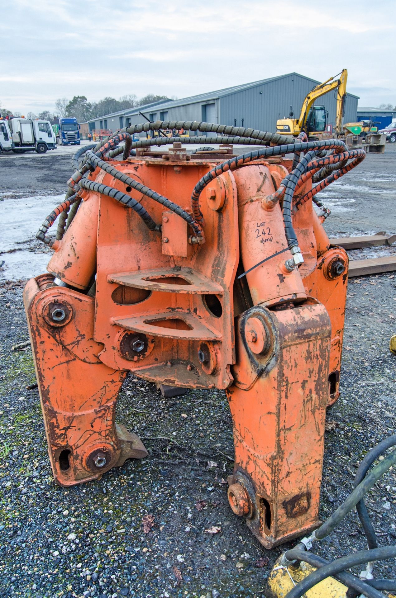 Hydraulic demolition grab H2729APB