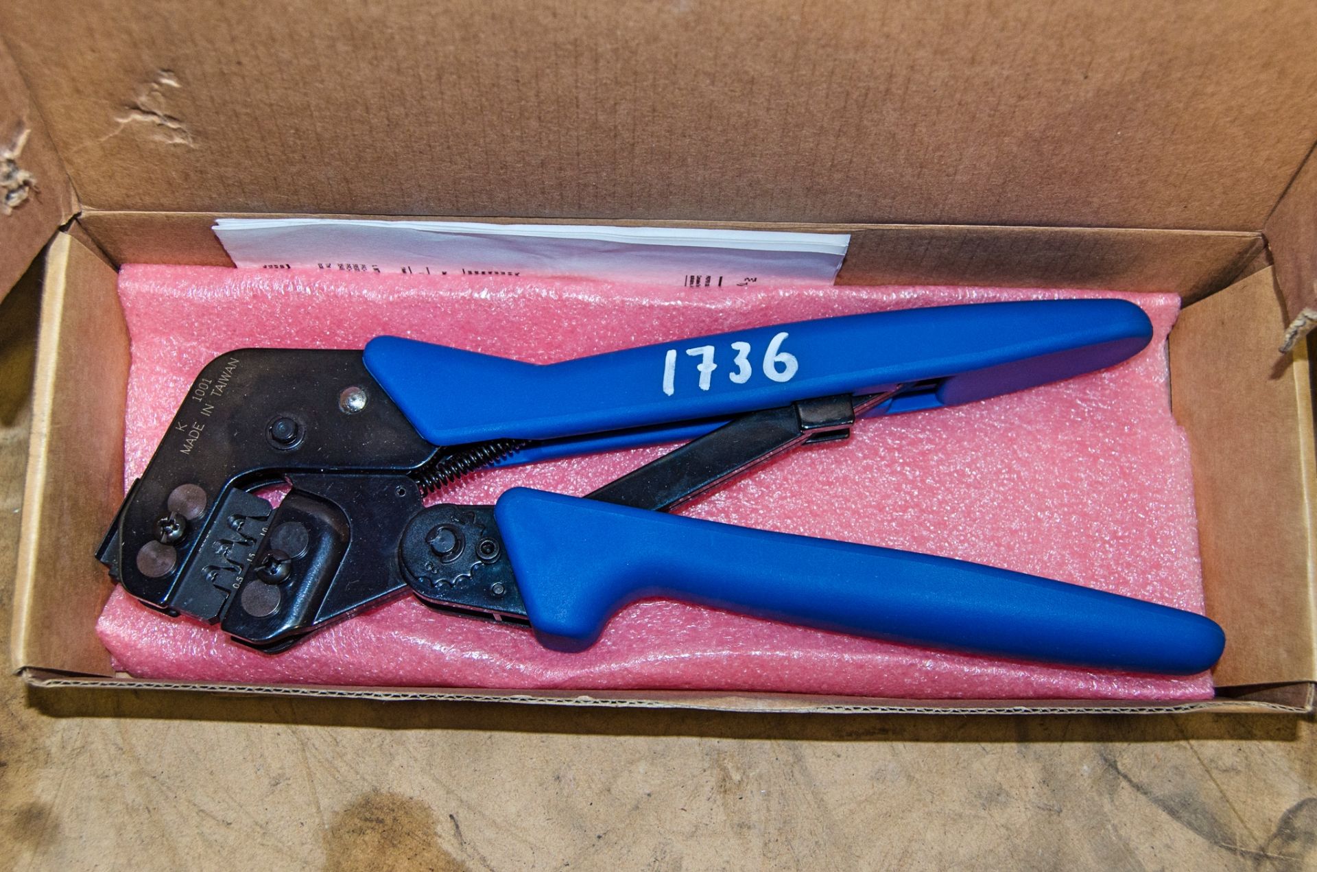 Tyco 58583 Pro Crimper Hand crimping tool** No VAT on hammer but VAT ...
