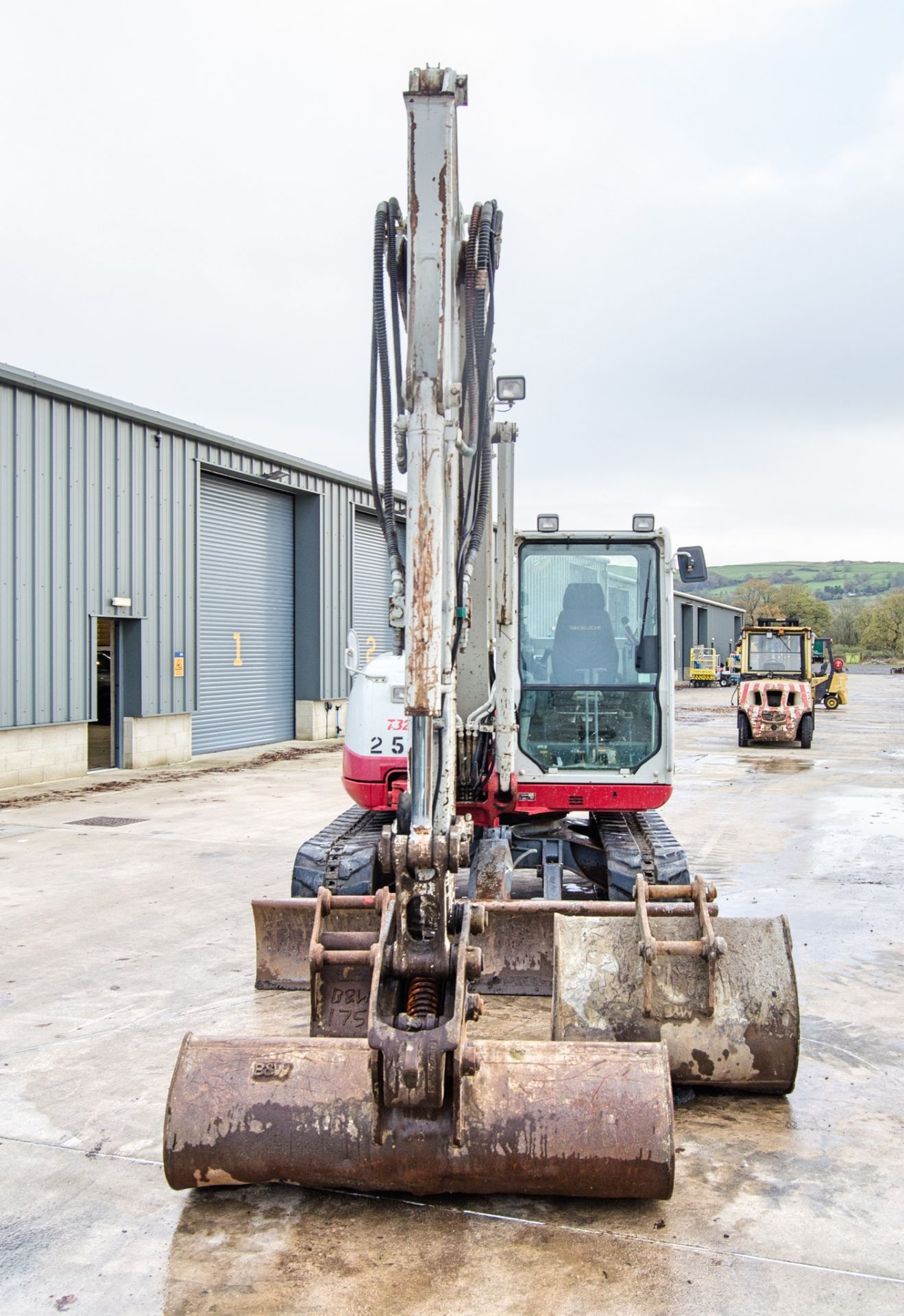 Takeuchi TB290 9 tonne rubber tracked excavator Year: 2018 S/N ...