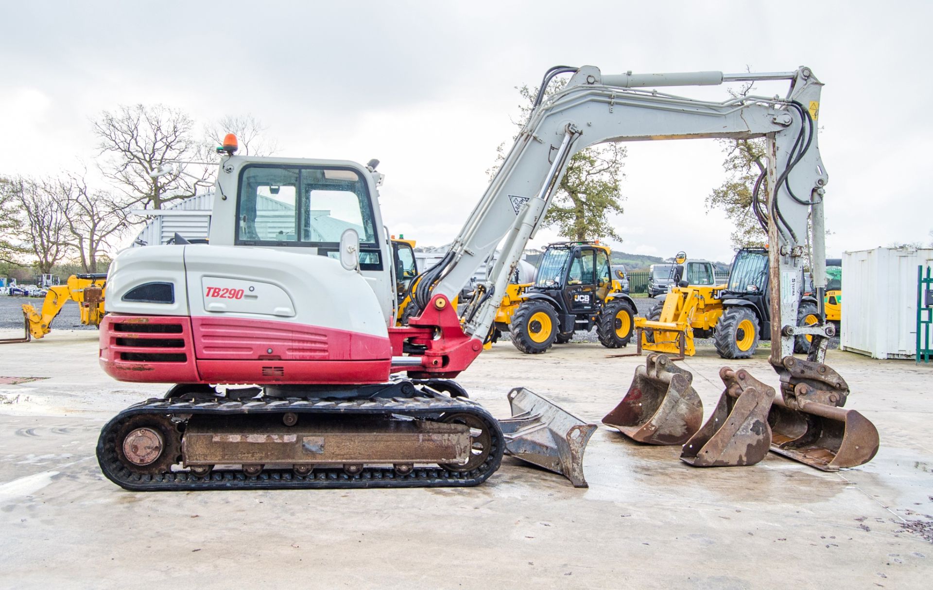 Takeuchi TB290 9 tonne rubber tracked excavator Year: 2018 S/N ...