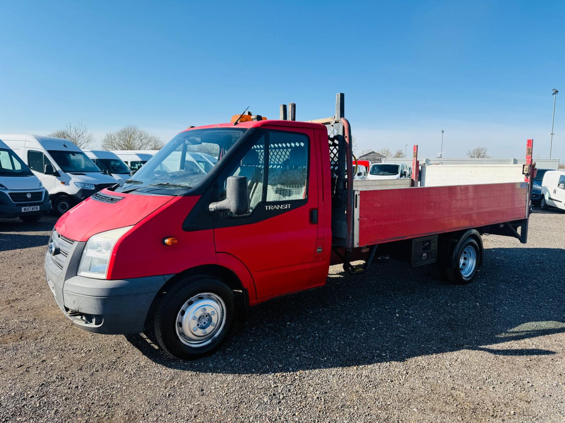 Ford Transit 2.2 TDCI 125 EF L3 Dropside T350 2013 '13 Reg' Twin Rear ...