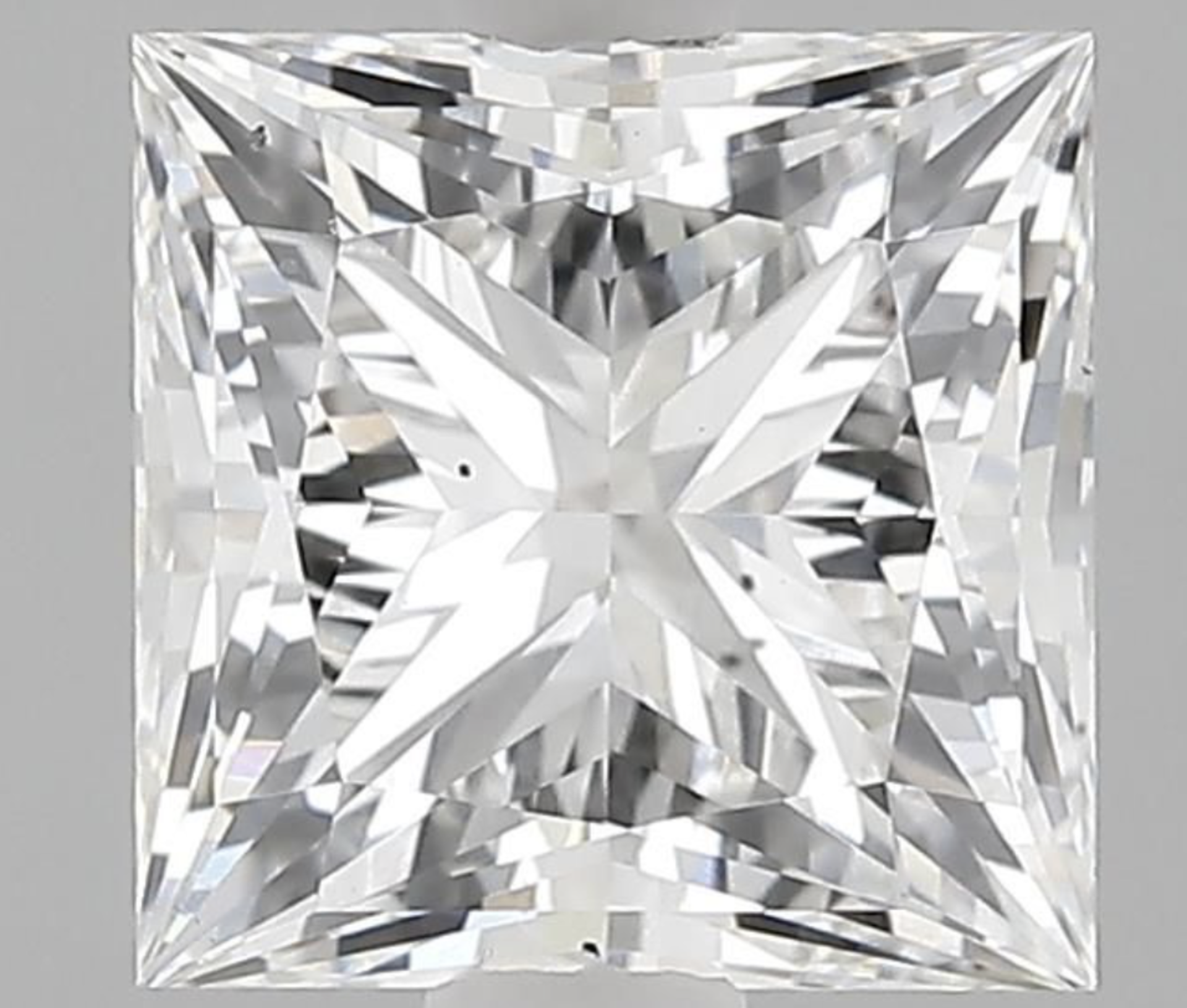 **ON SALE** Princess Cut Diamond 2.05 Carat, F Colour, SI1 Clarity EX ...