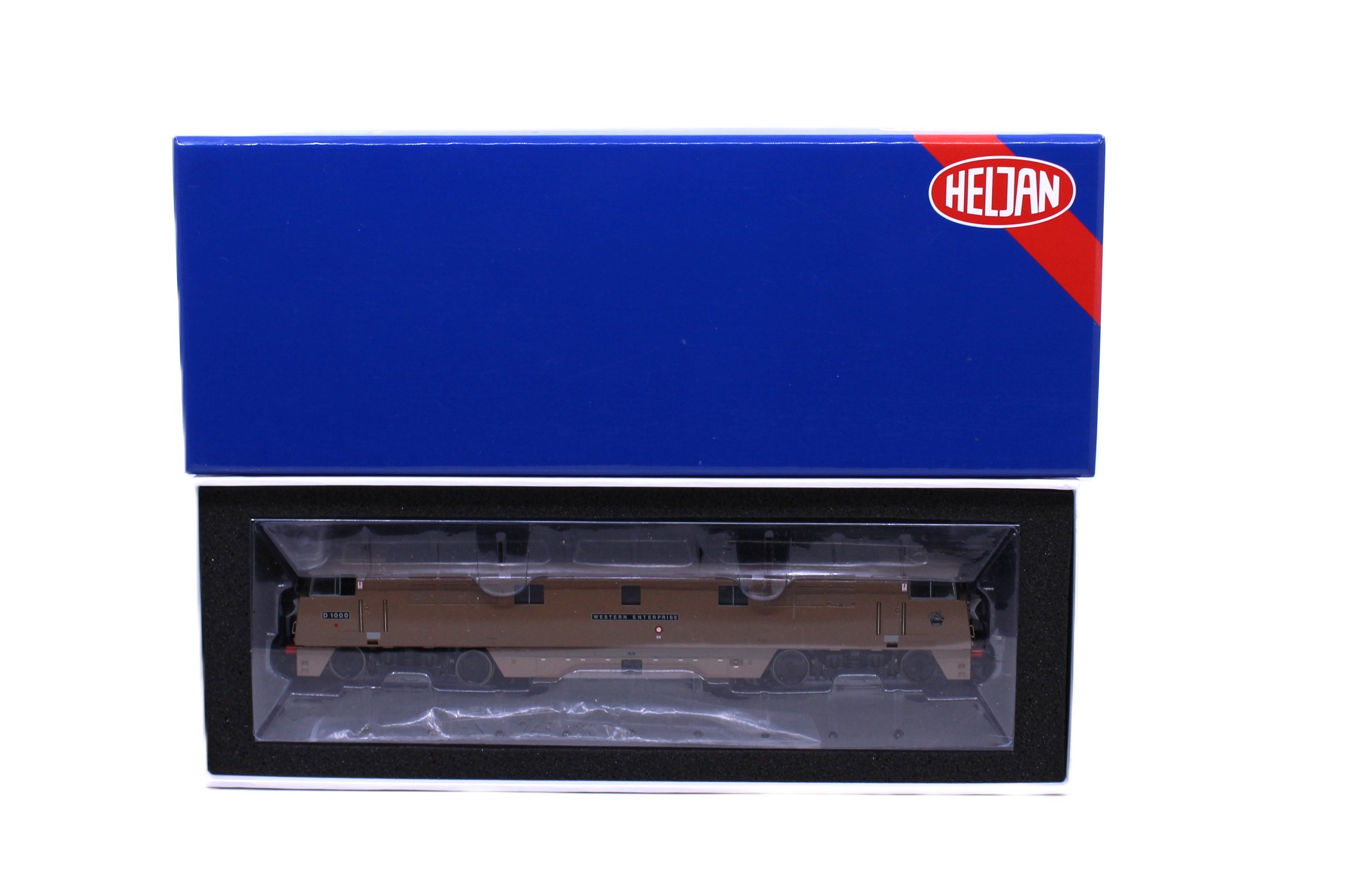 Heljan: A boxed Heljan, OO Gauge locomotive, Western Enterprise, D1000 ...