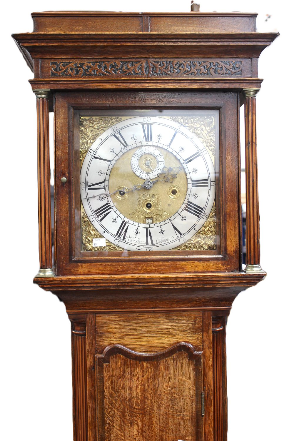 Richard Penny of London longcase clock c1720 with square brass dial ...