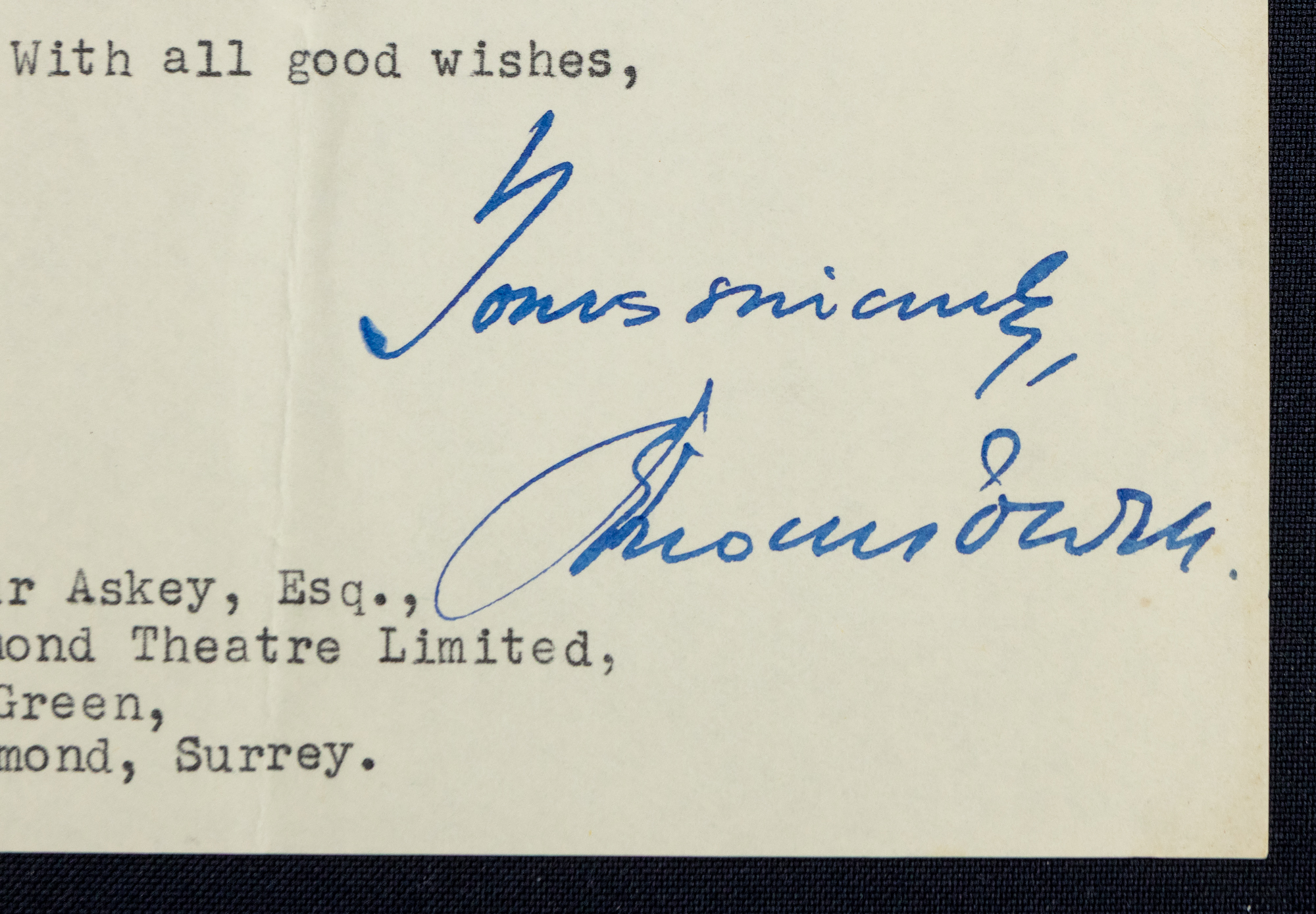 Powell, Enoch (1912-1998), TLS, House of Commons headed notepaper, 21st ...