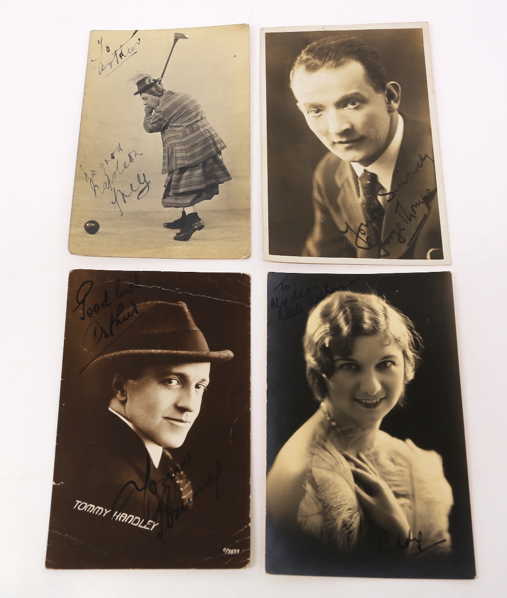 Arthur Askey's first professional portrait postcard, circa 1925 ...