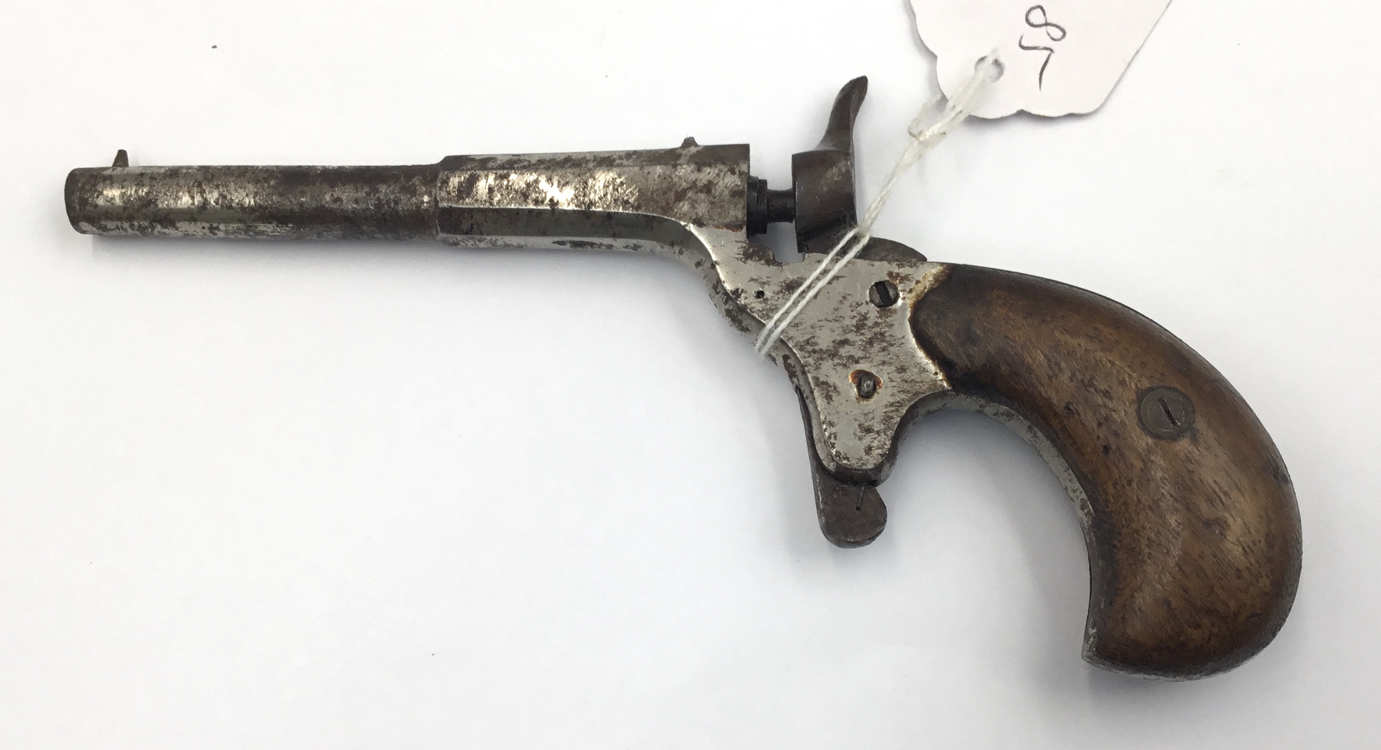 Antique 19th century single shot Belgian percussion saloon or “postman ...