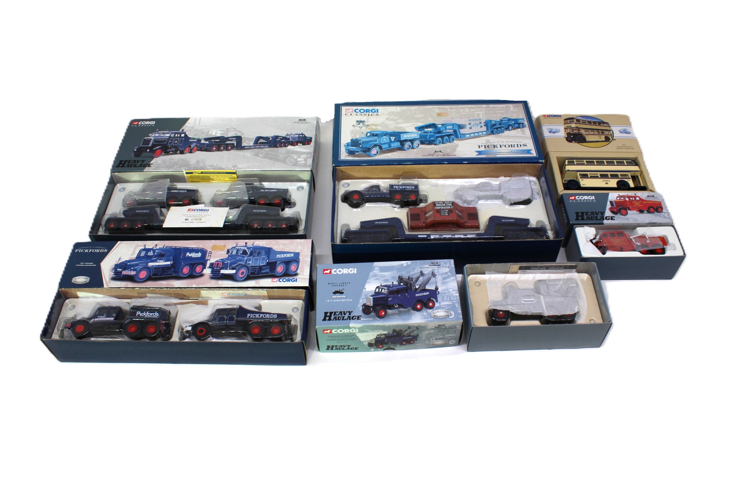 Corgi: A collection of assorted boxed Corgi Toys vehicles to comprise ...