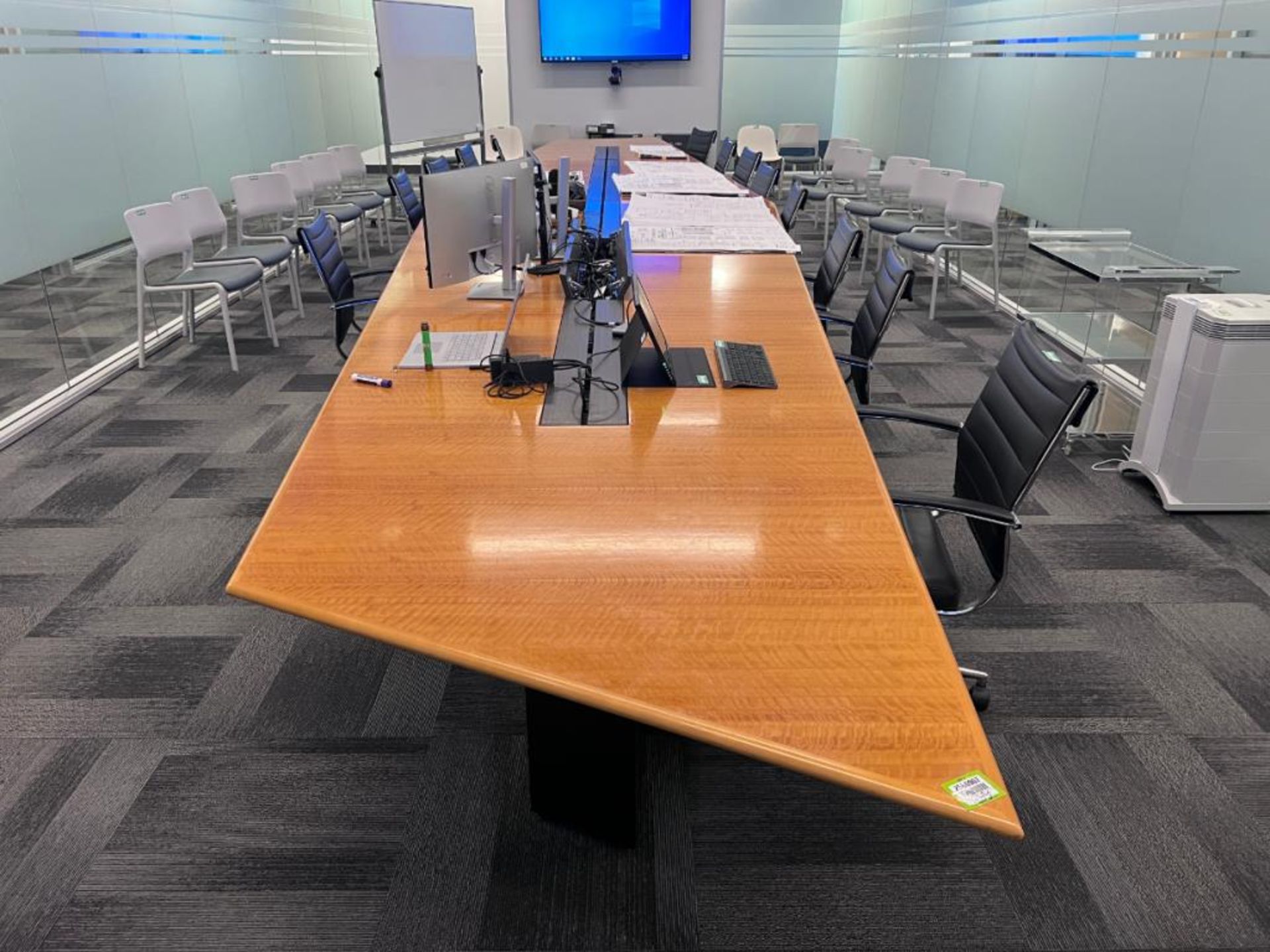 Lot of (33) Conference Room Furniture only includes (1) ~36 ft ...