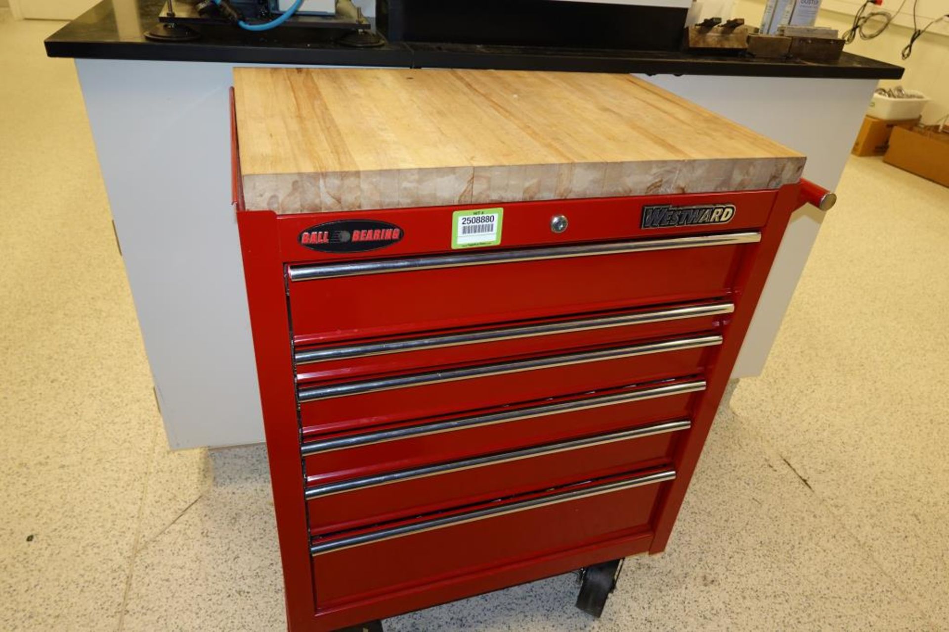 Westward 6-Drawer Mobile Toolbox With Contents of Assorted Tools To ...
