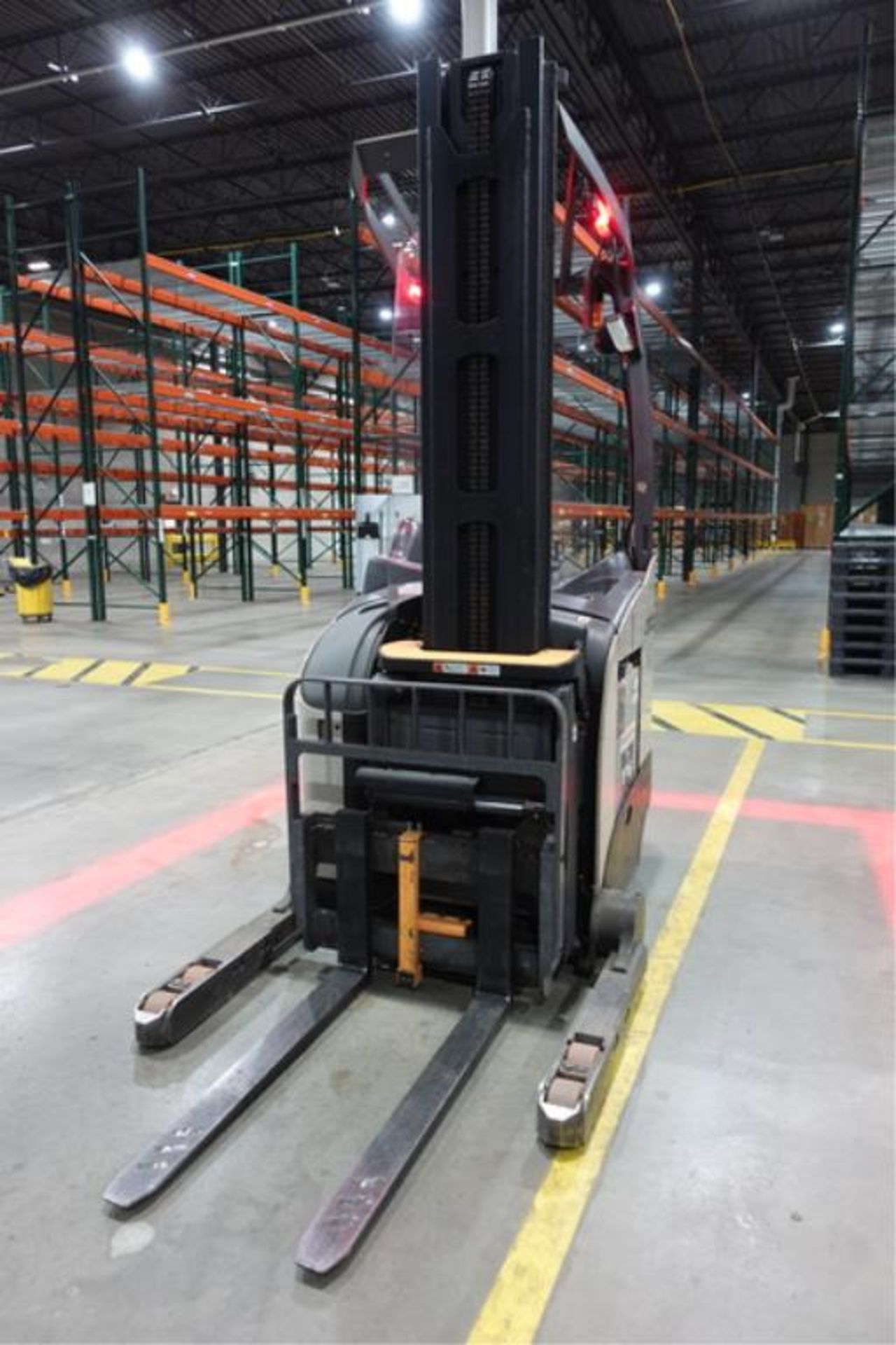 Crown RM 6025-45 4-Wheel Electric MonoLift Mast Reach Truck with 3.5ft ...