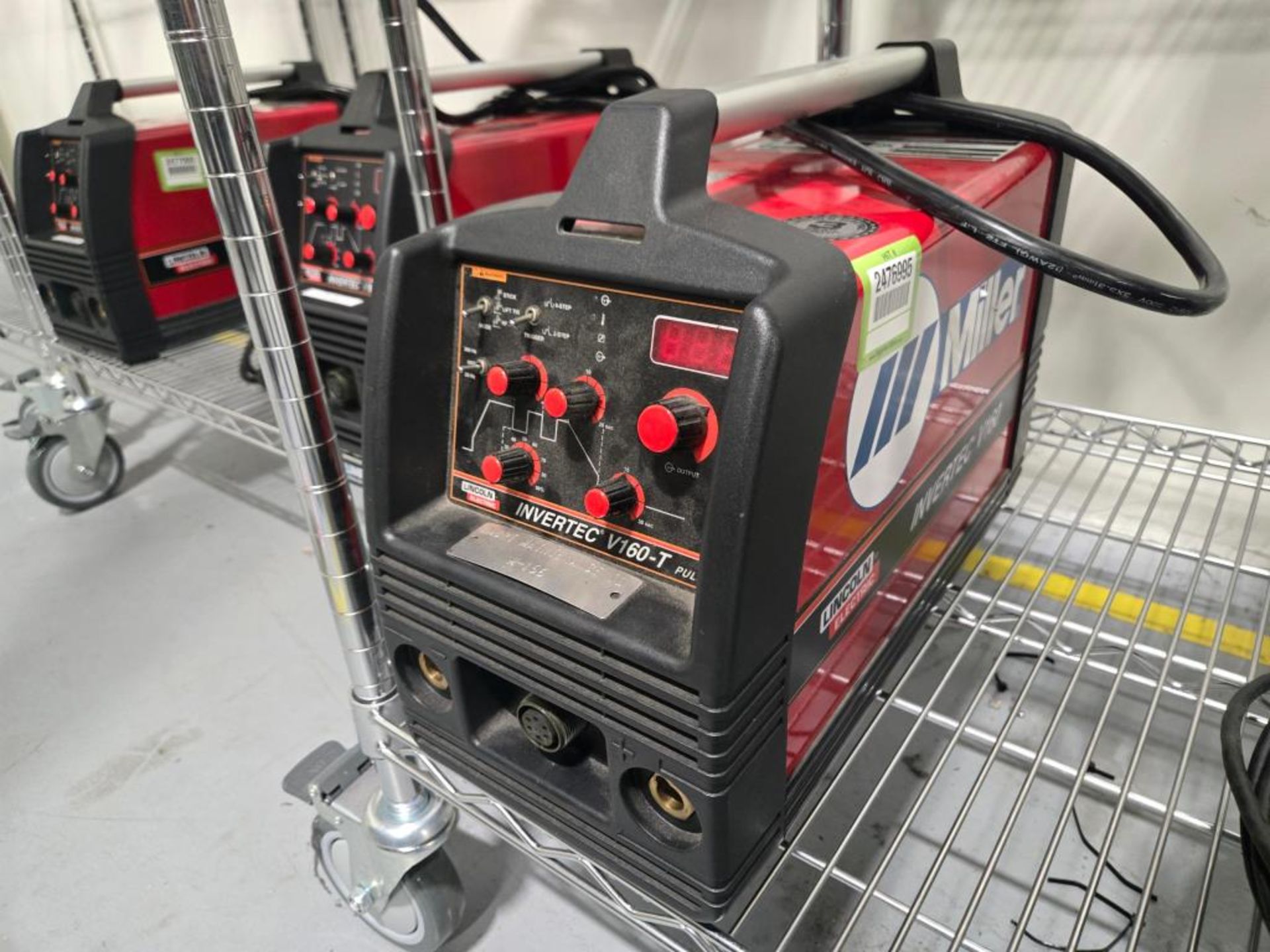 Lincoln Invertec V160-T Pulse TIG Welder w/ Foot Control. SN ...