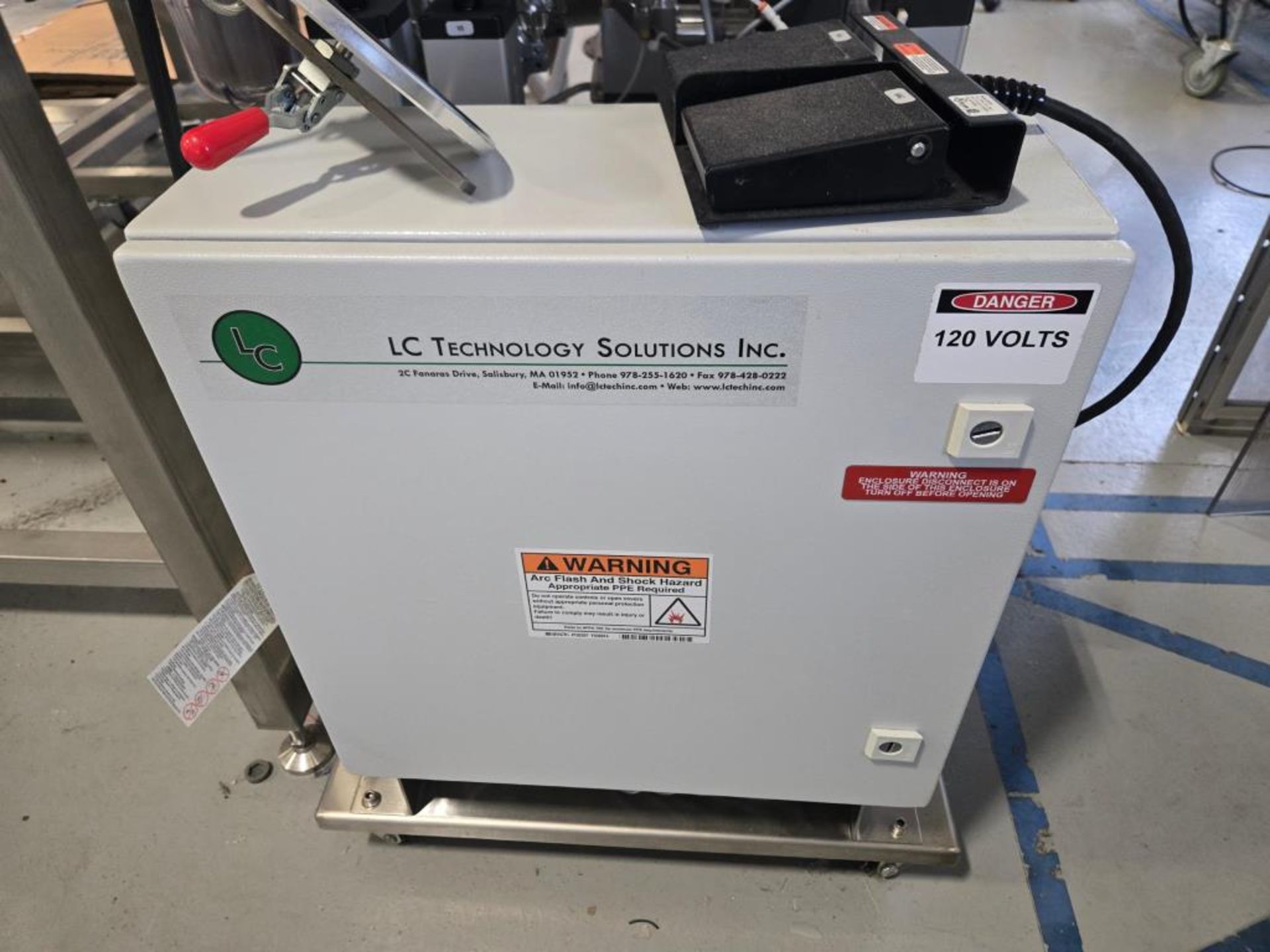 2-Compartment SS Glove-Box System (48"Wx34"Hx32"D Section) w/ Steel ...